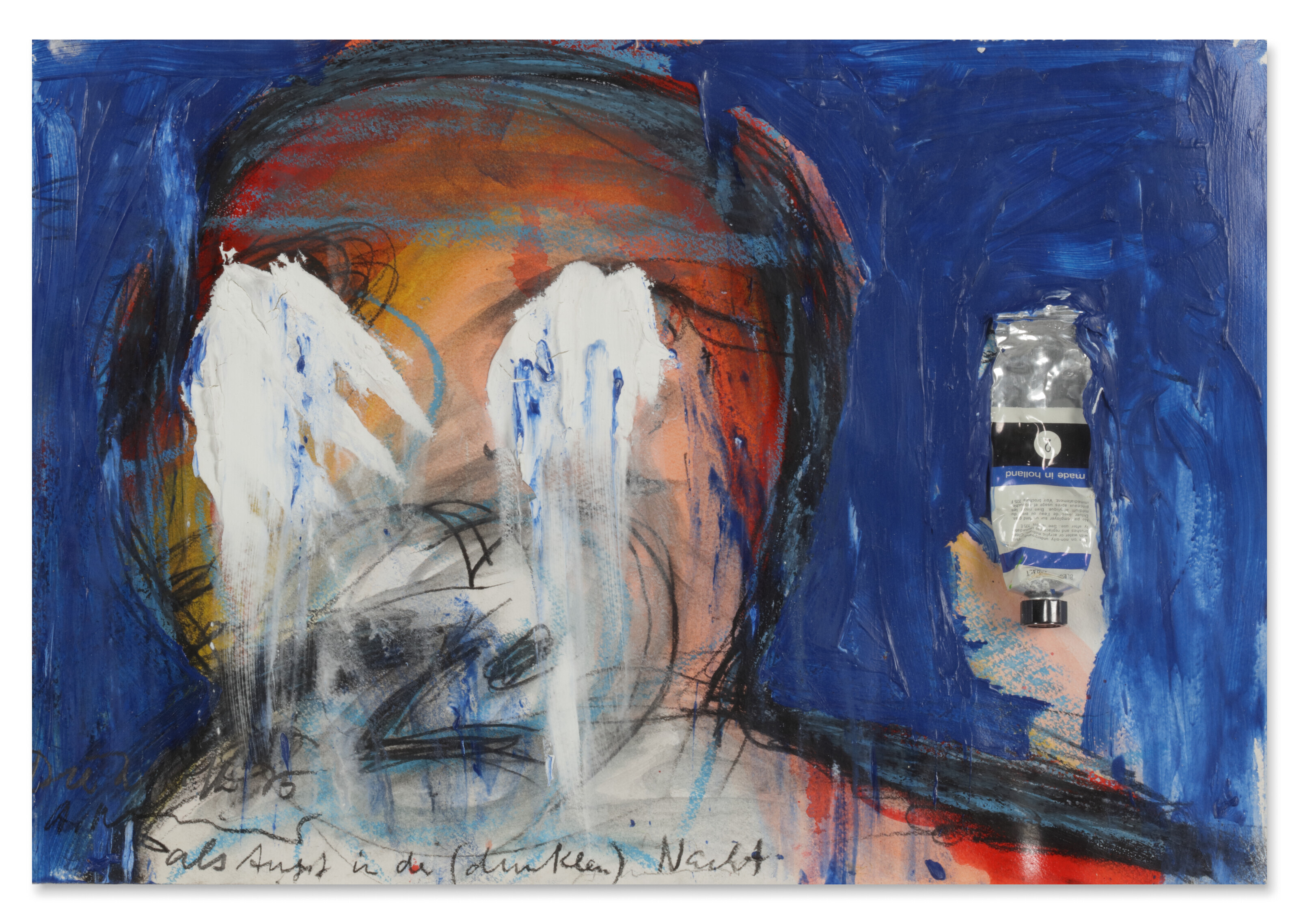 ARNULF RAINER (B. 1929) AND DIETER ROTH (1930-1998), Als Angst in der ...
