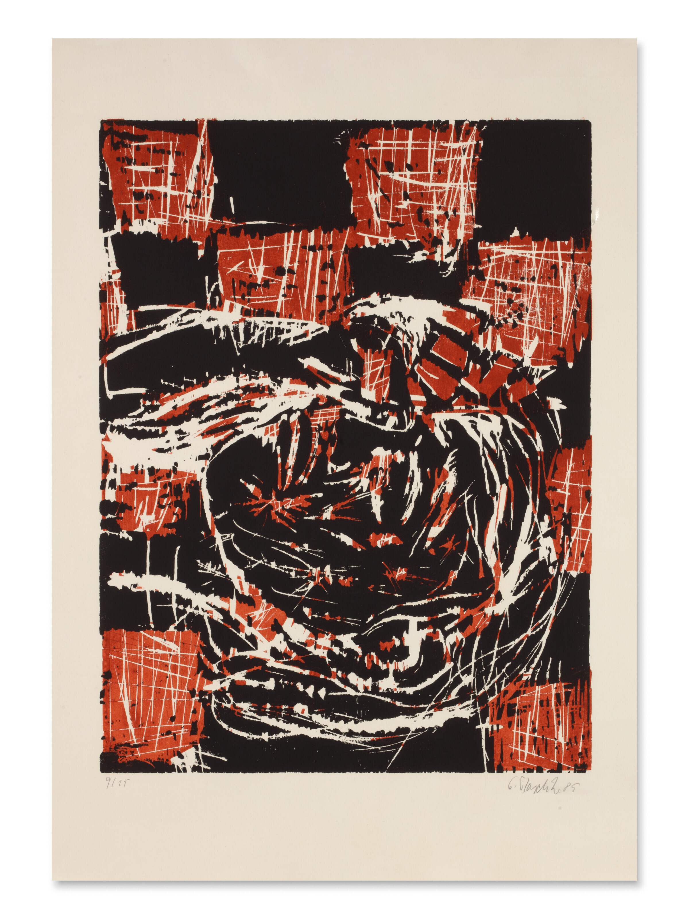 GEORG BASELITZ (B. 1938), Liegender Kopf (Reclining Head) | Christie’s