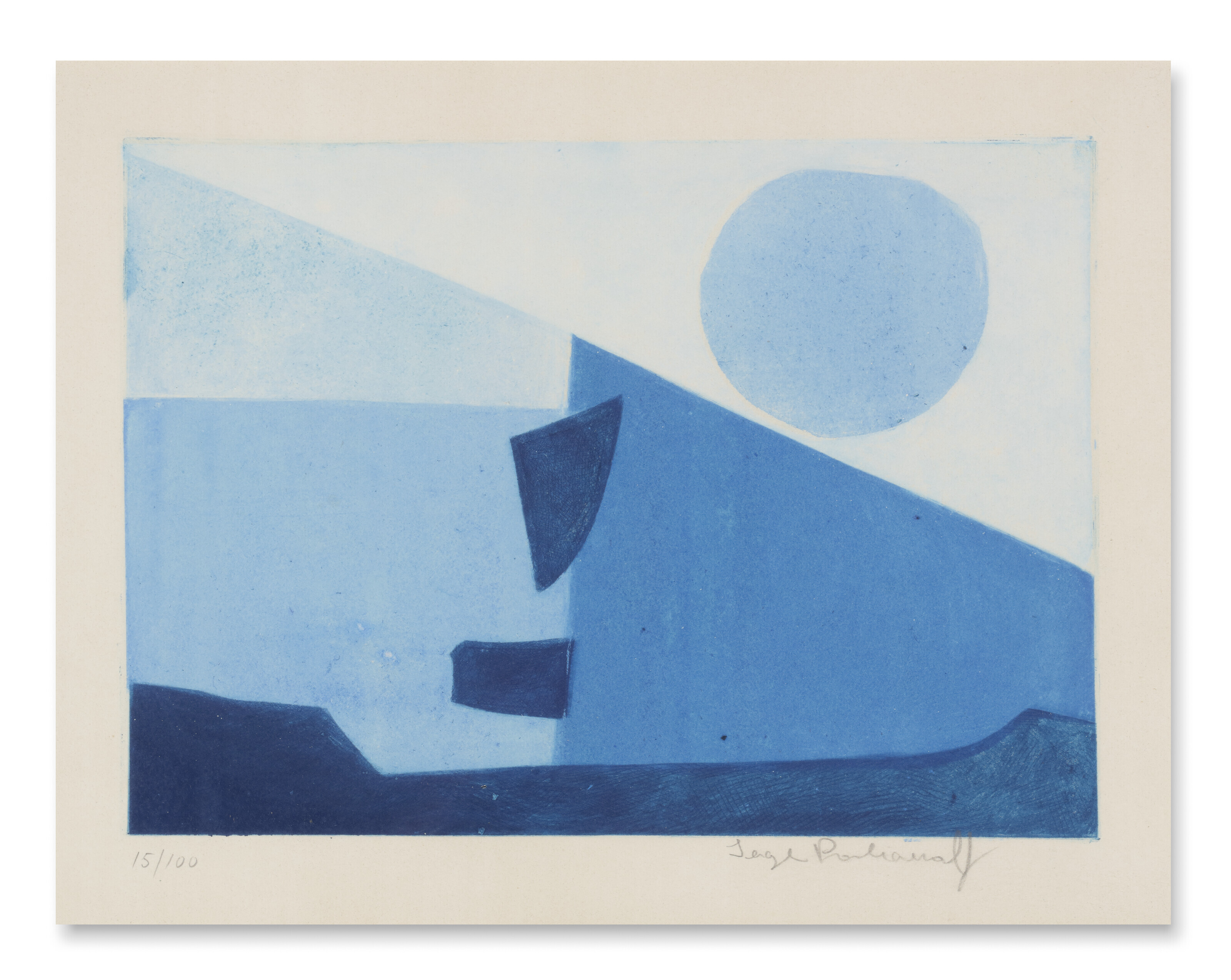 SERGE POLIAKOFF (1900-1969), Composition in blue | Christie’s