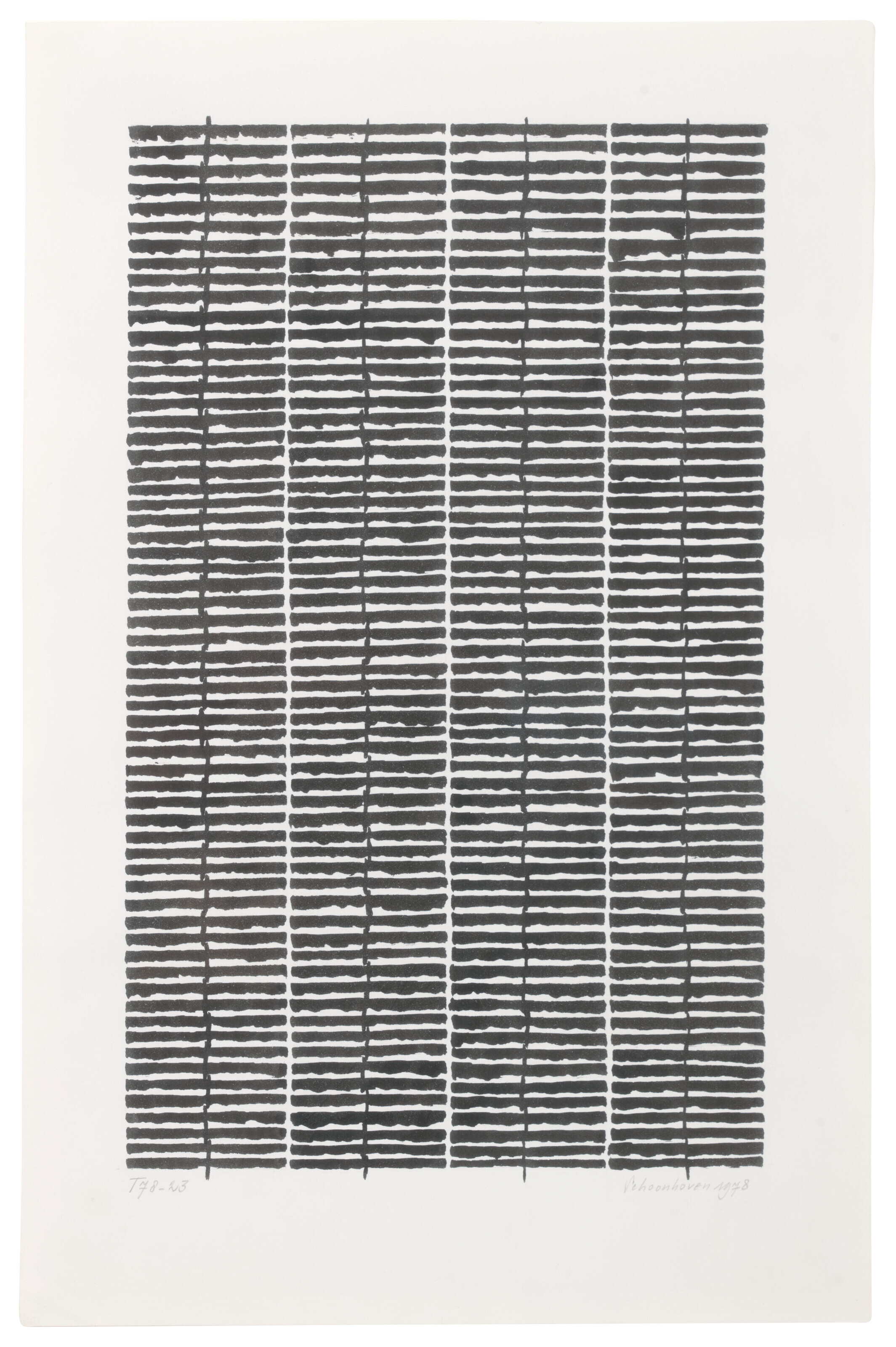 JAN SCHOONHOVEN (1914-1994), T78-23 | Christie’s