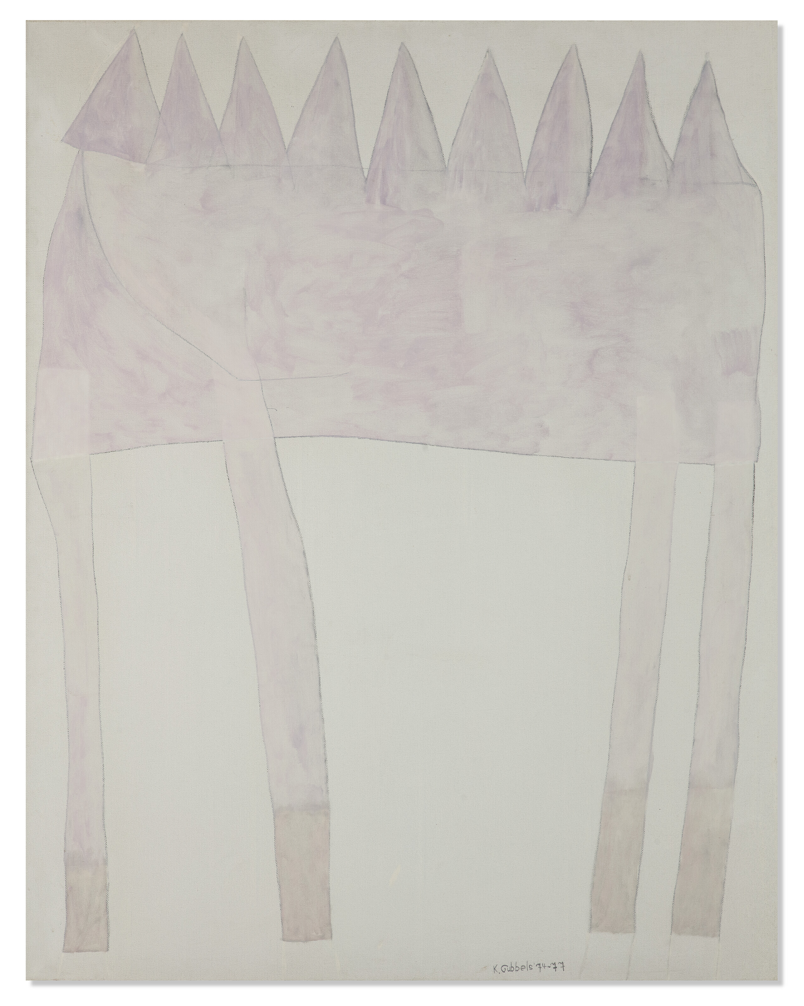 KLAAS GUBBELS (b. 1934), Vierpoter | Christie’s