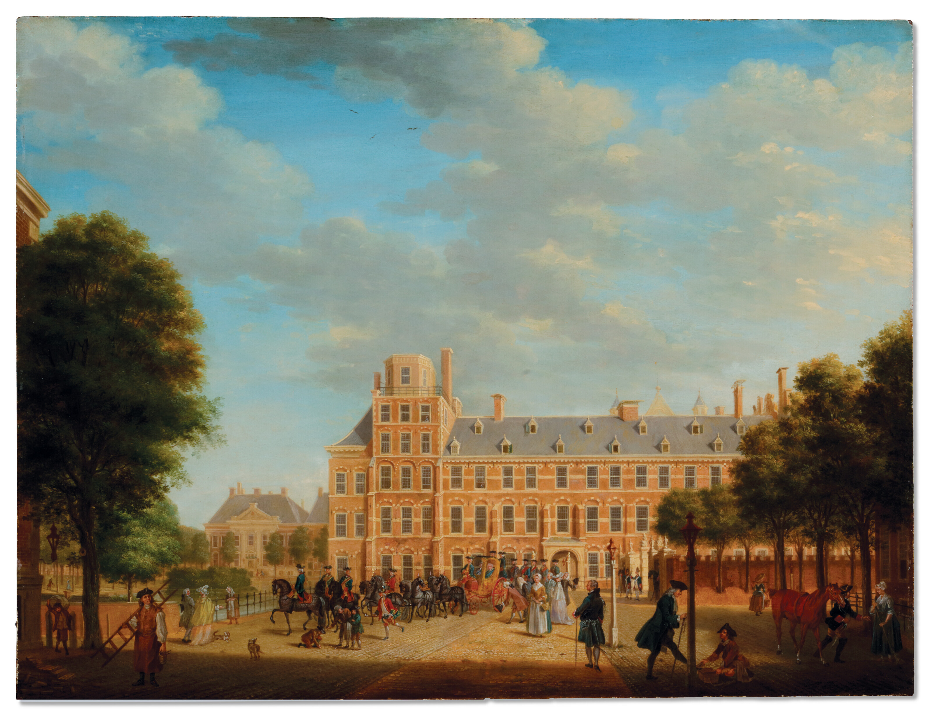 TETHART PHILIPP CHRISTIAN HAAG (KASSEL 1737-1812 THE HAGUE)., A view of ...