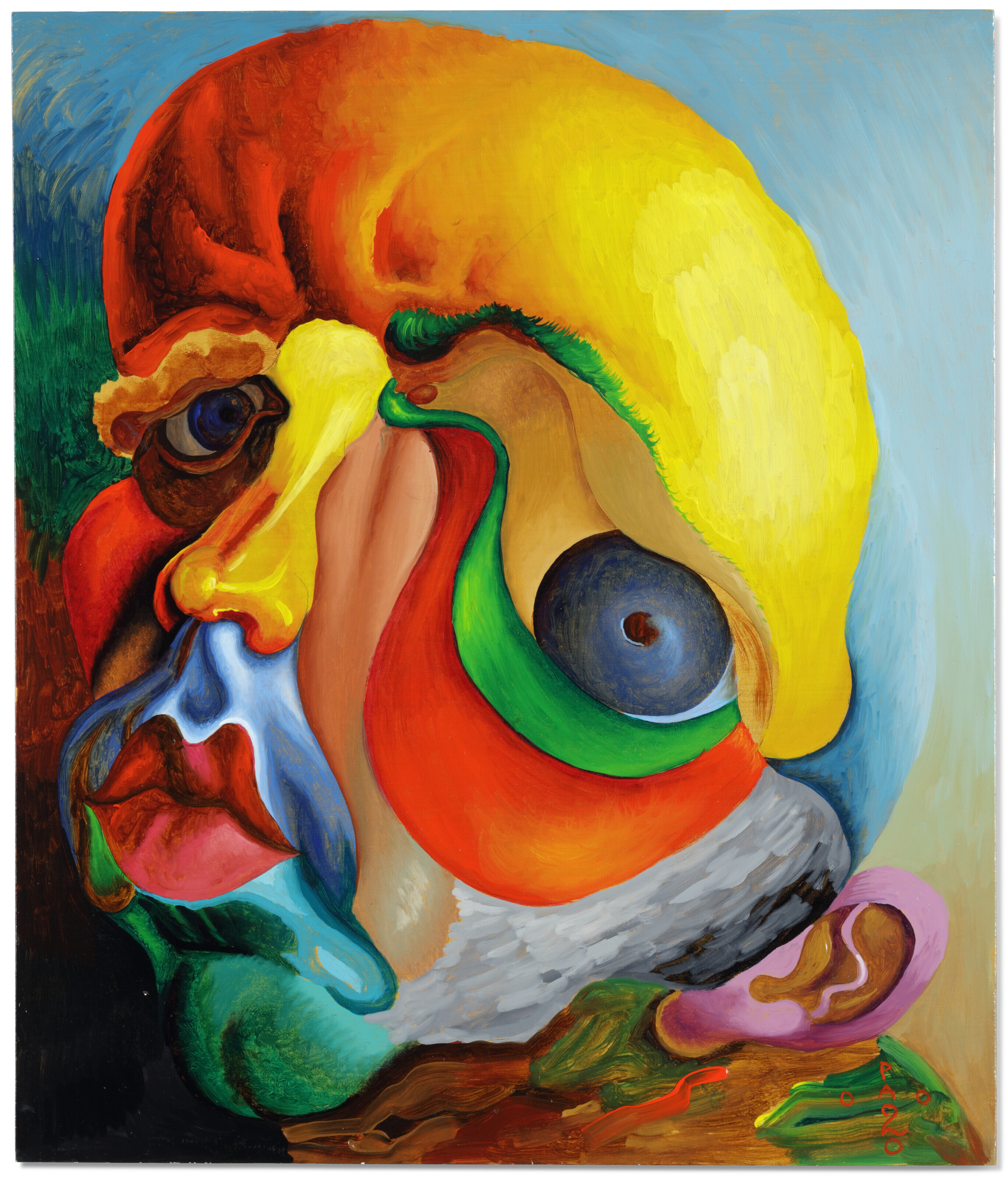 PHILIP AKKERMAN (B. 1957), Philip Akkerman, schilderij 2000, nr. 104 ...