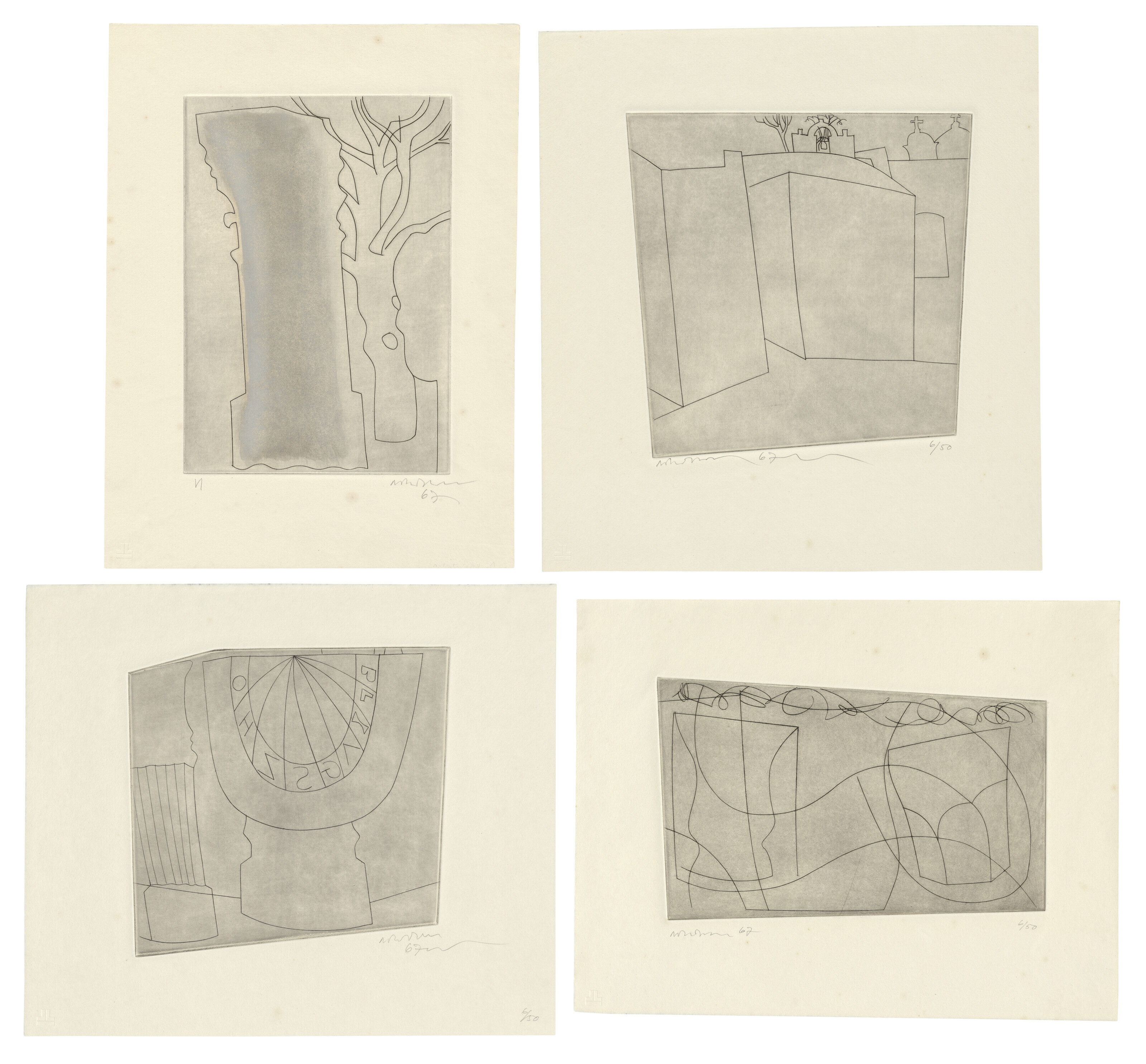 BEN NICHOLSON (1894-1982), Greek and Turkish forms | Christie’s