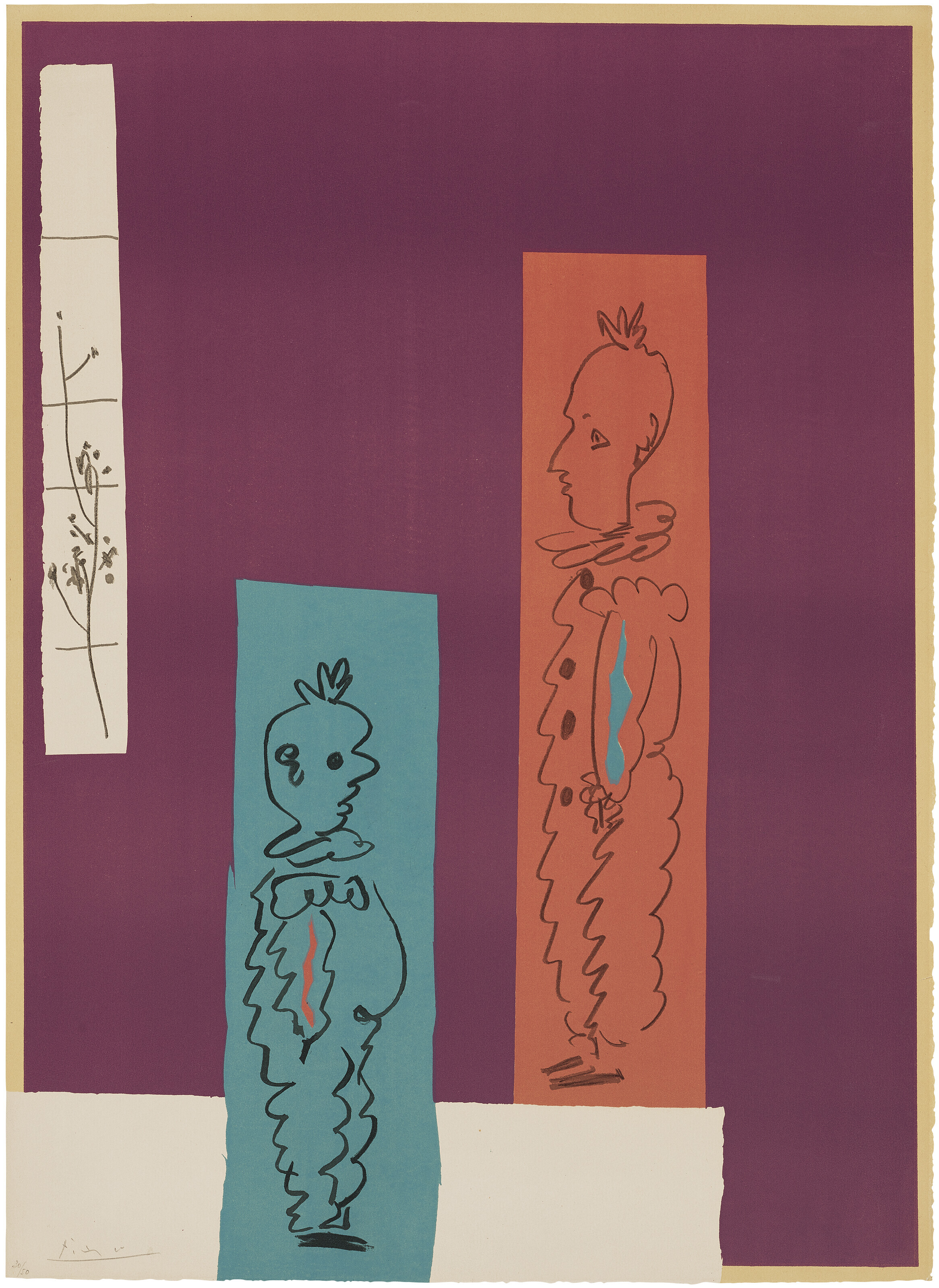 PABLO PICASSO (1881-1973), Deux Clowns | Christie’s