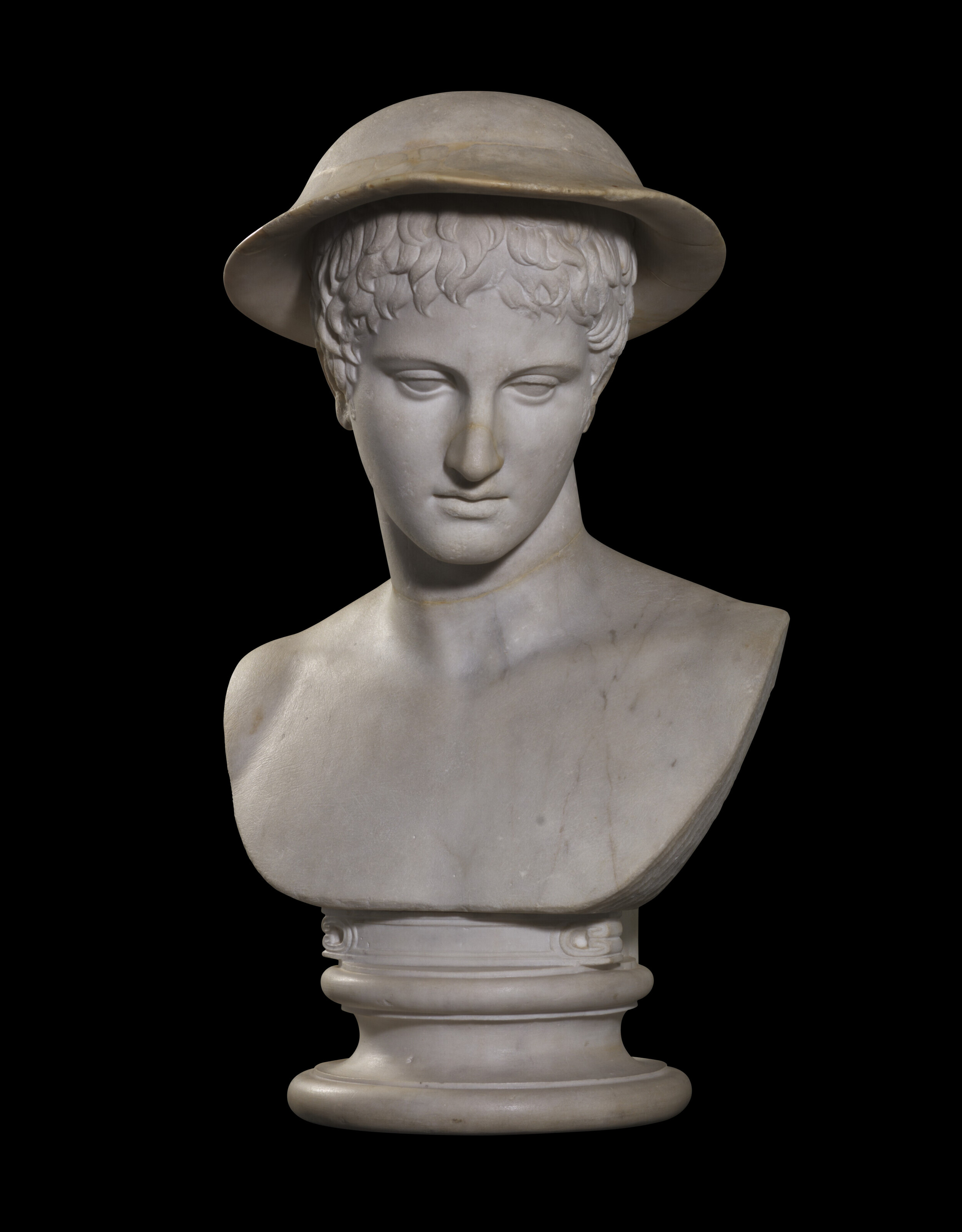 hermes statue head