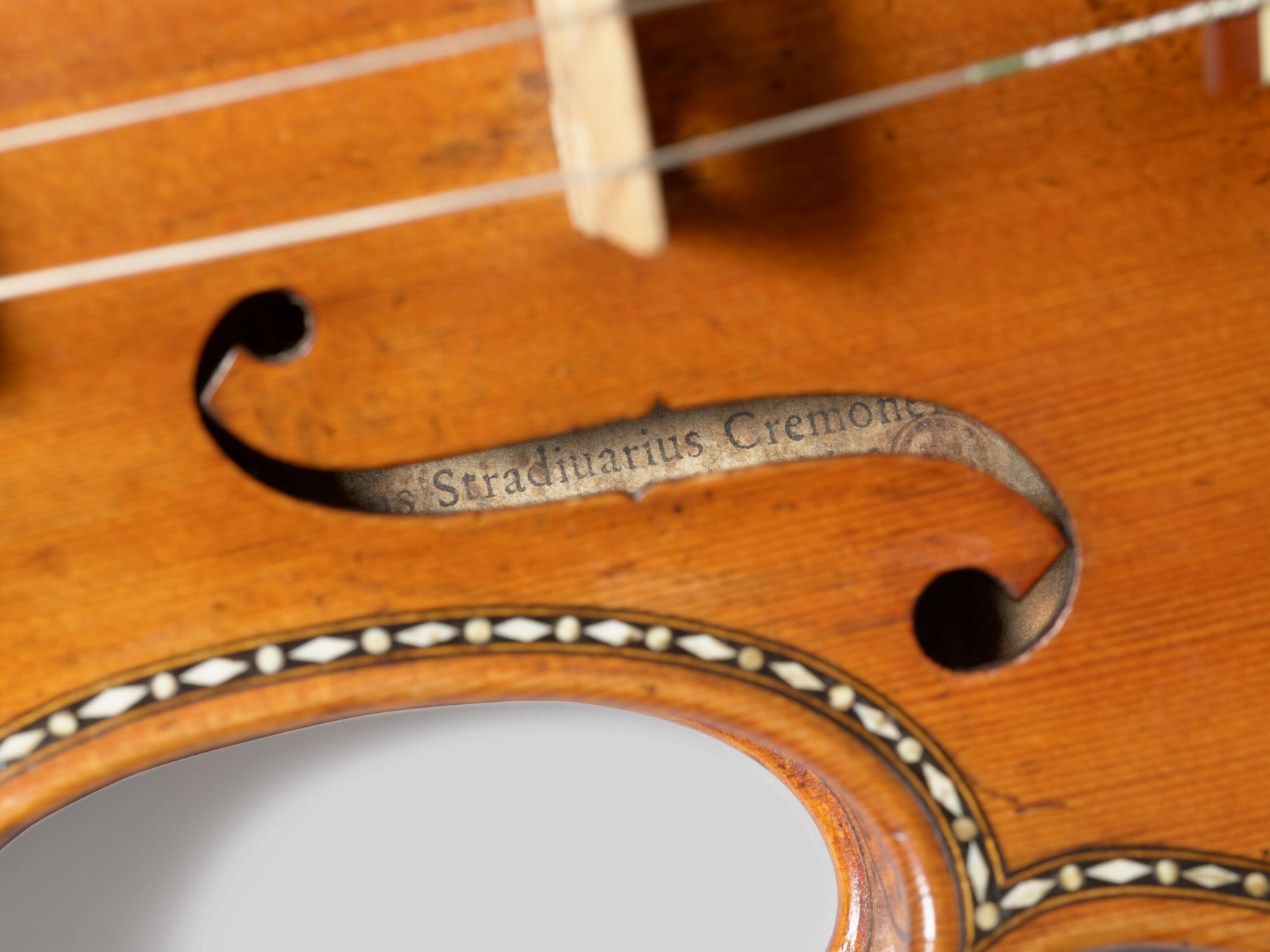 ‘What we celebrate in Stradivari is his boldness of expression. That ...