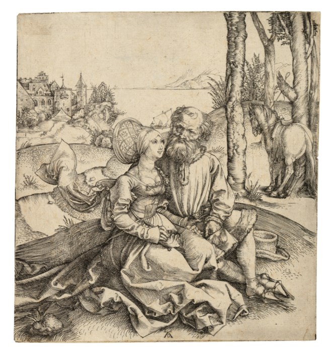 ALBRECHT DÜRER (1471-1528), The ill-assorted Couple | Christie's