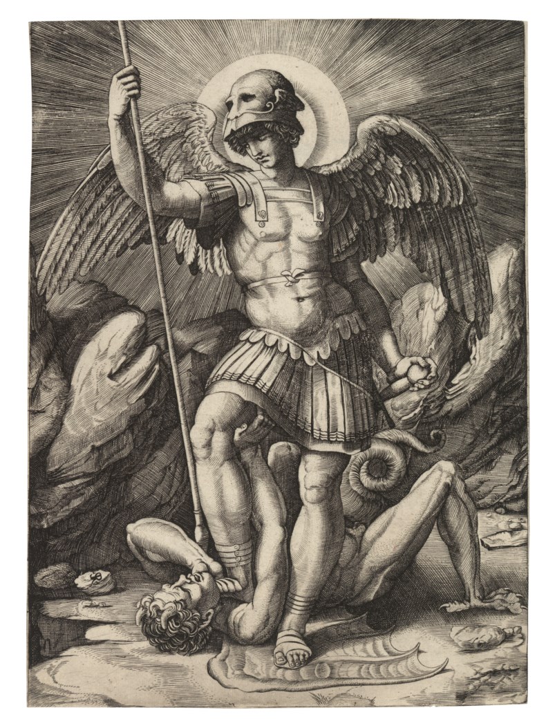 MARCO DENTE, CALLED MARCO DA RAVENNA (CIRCA 1486-1527) AFTER RAPHAEL ...