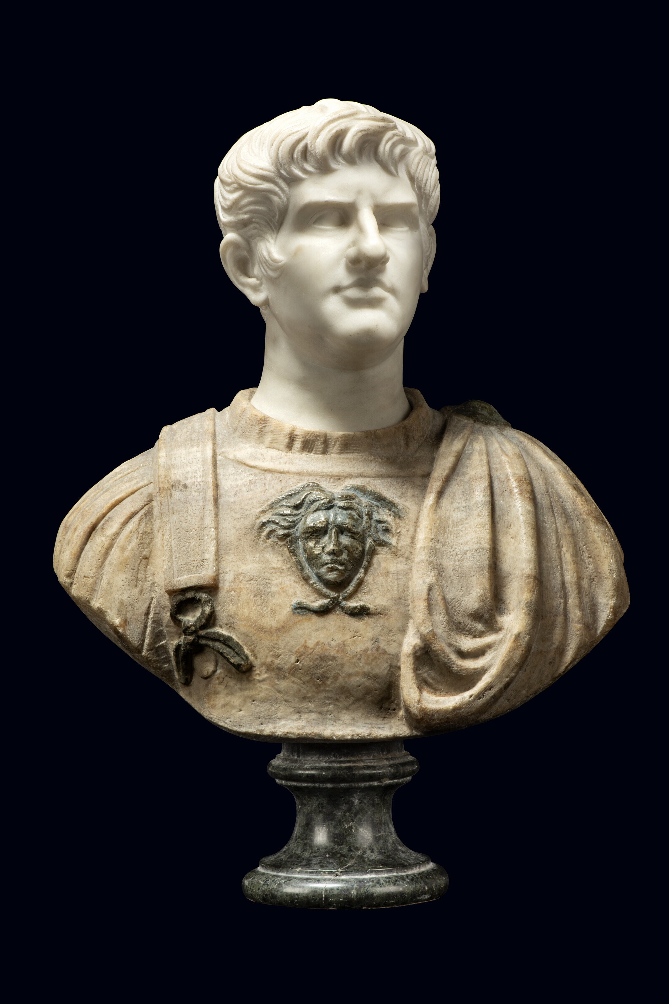 AFTER THE ANTIQUE, ITALIAN, 18TH CENTURY, An emperor, possibly Nero ...