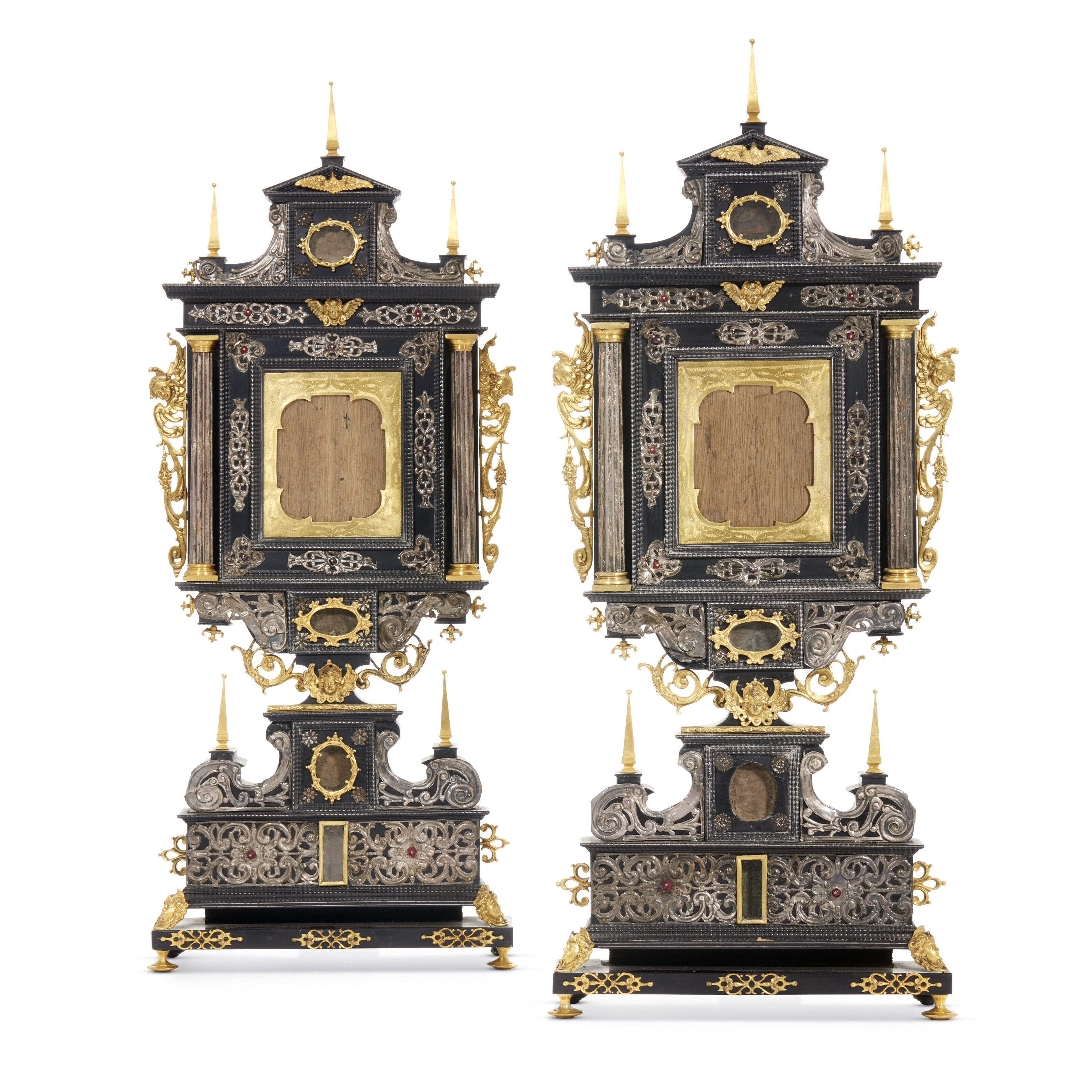 ITALIAN, EARLY 17TH CENTURY, A pair of reliquary stands | Christie’s