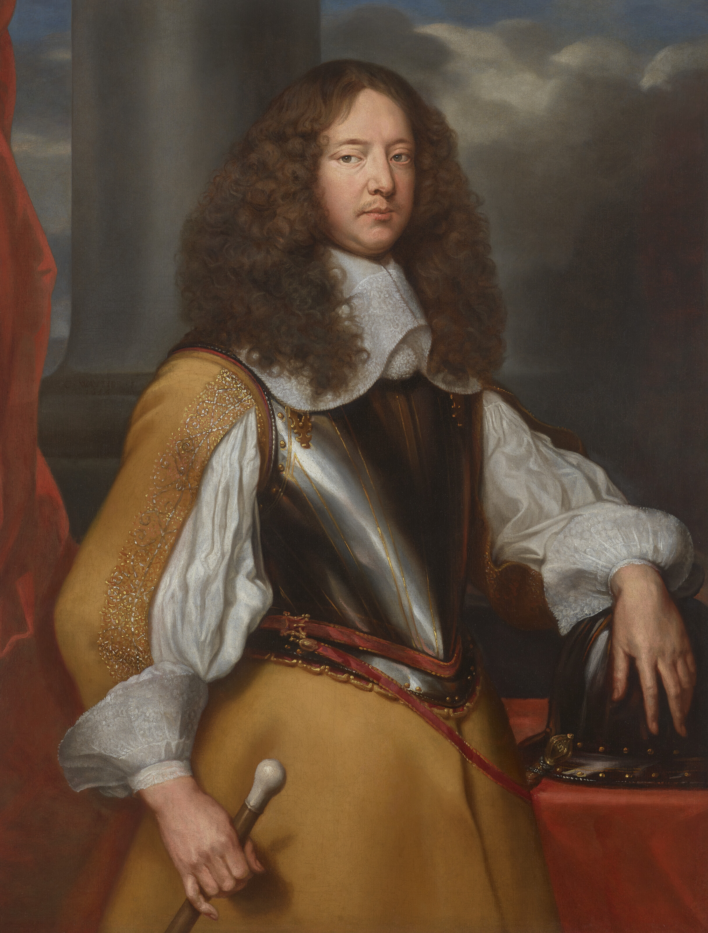 CHARLES WAUTIER (MONS 1609-1703 BRUSSELS), Portrait of a gentleman ...