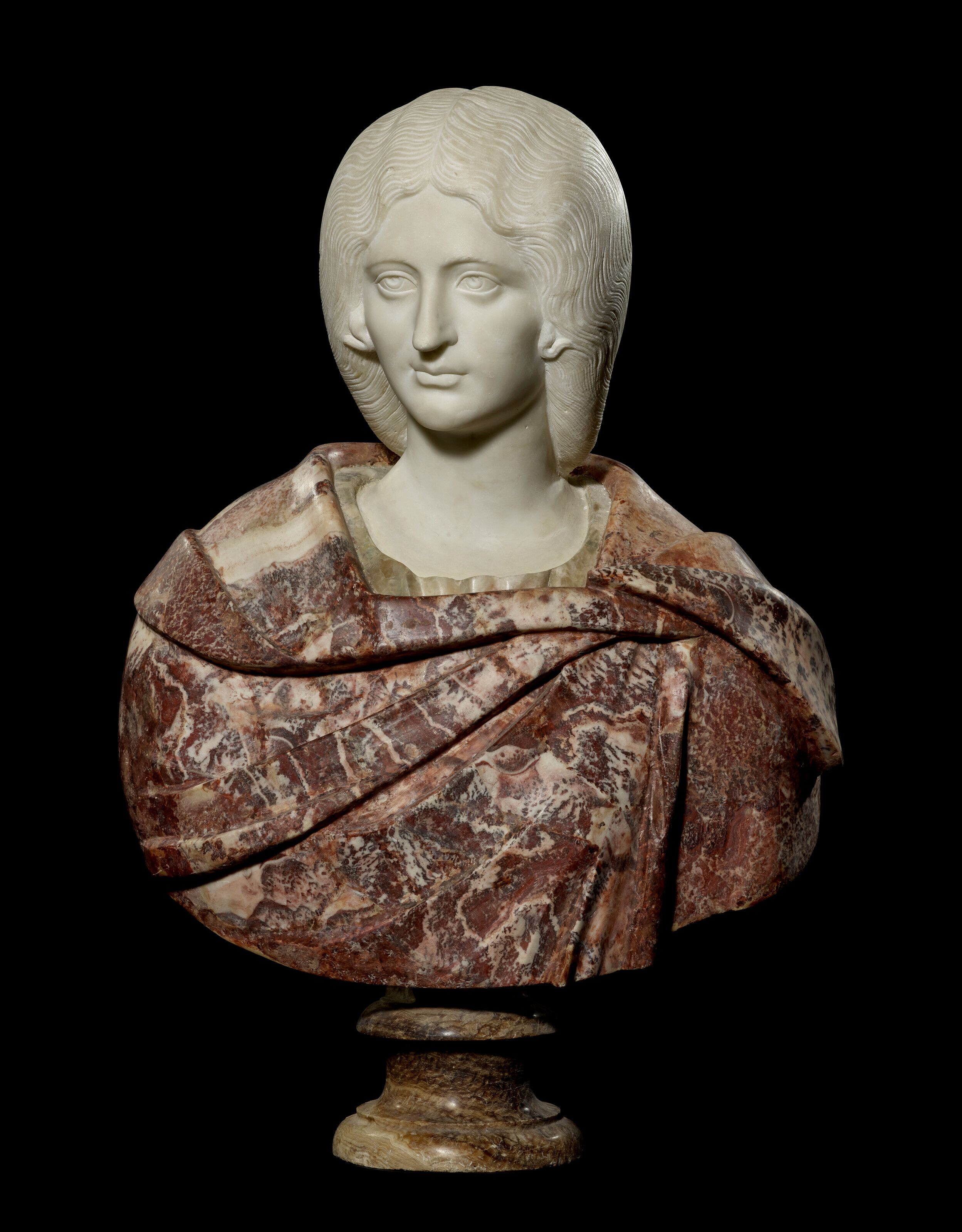 AFTER THE ANTIQUE, ITALIAN, THE SHOULDERS PROBABLY 17TH CENTURY, Bust ...