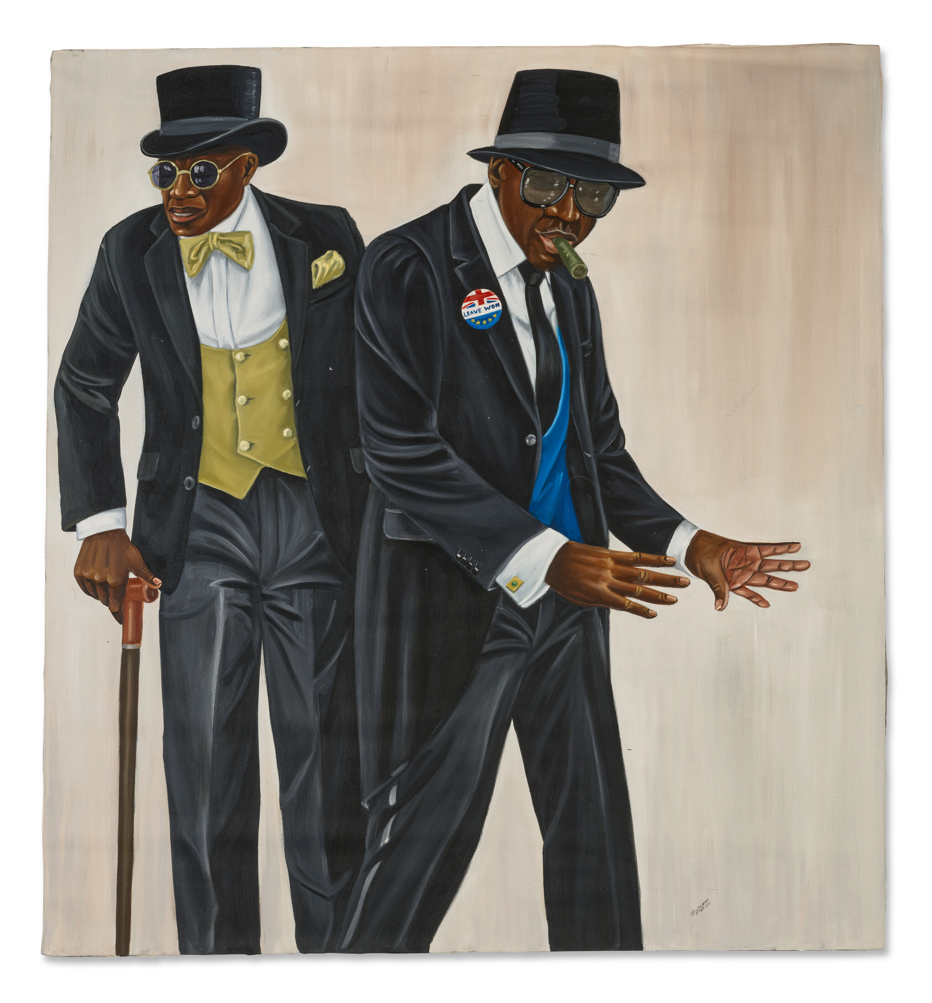 ZEMBA LUZAMBA (B. 1973), Gentlemen from England | Christie’s