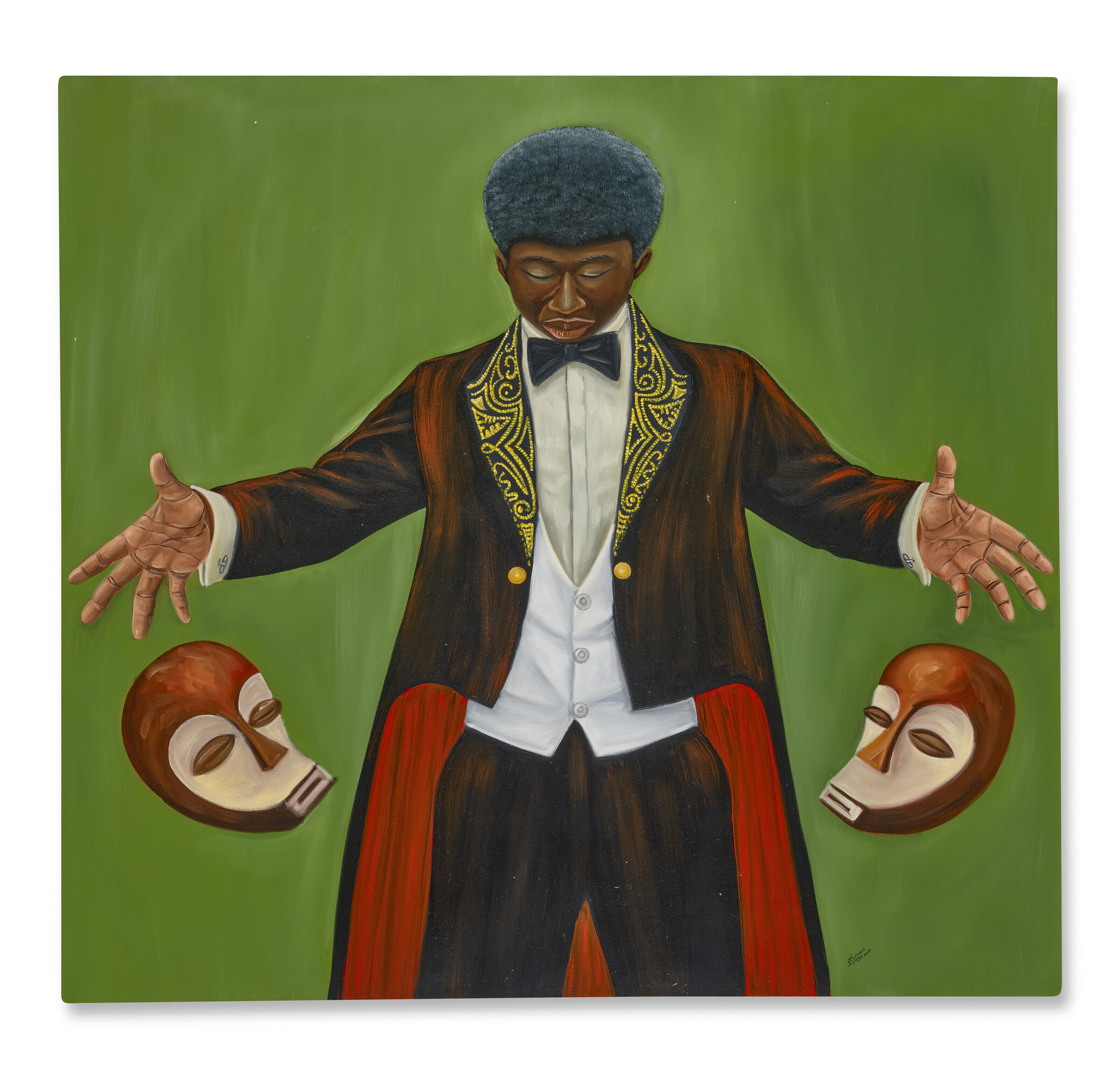 ZEMBA LUZAMBA (B. 1973), Magic Man | Christie’s