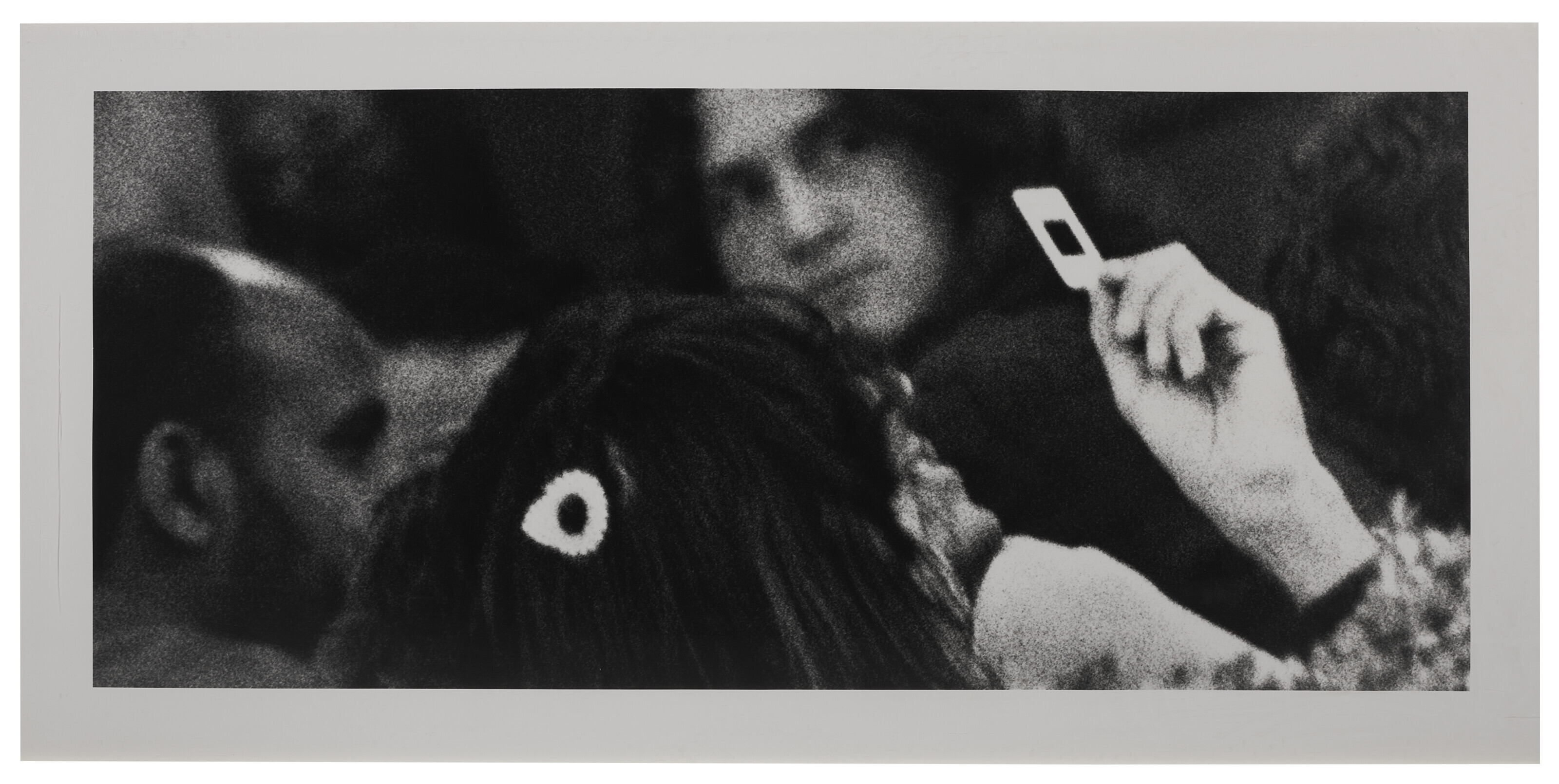 SAM SAMORE (B. 1953), Woman Holding Slide | Christie’s