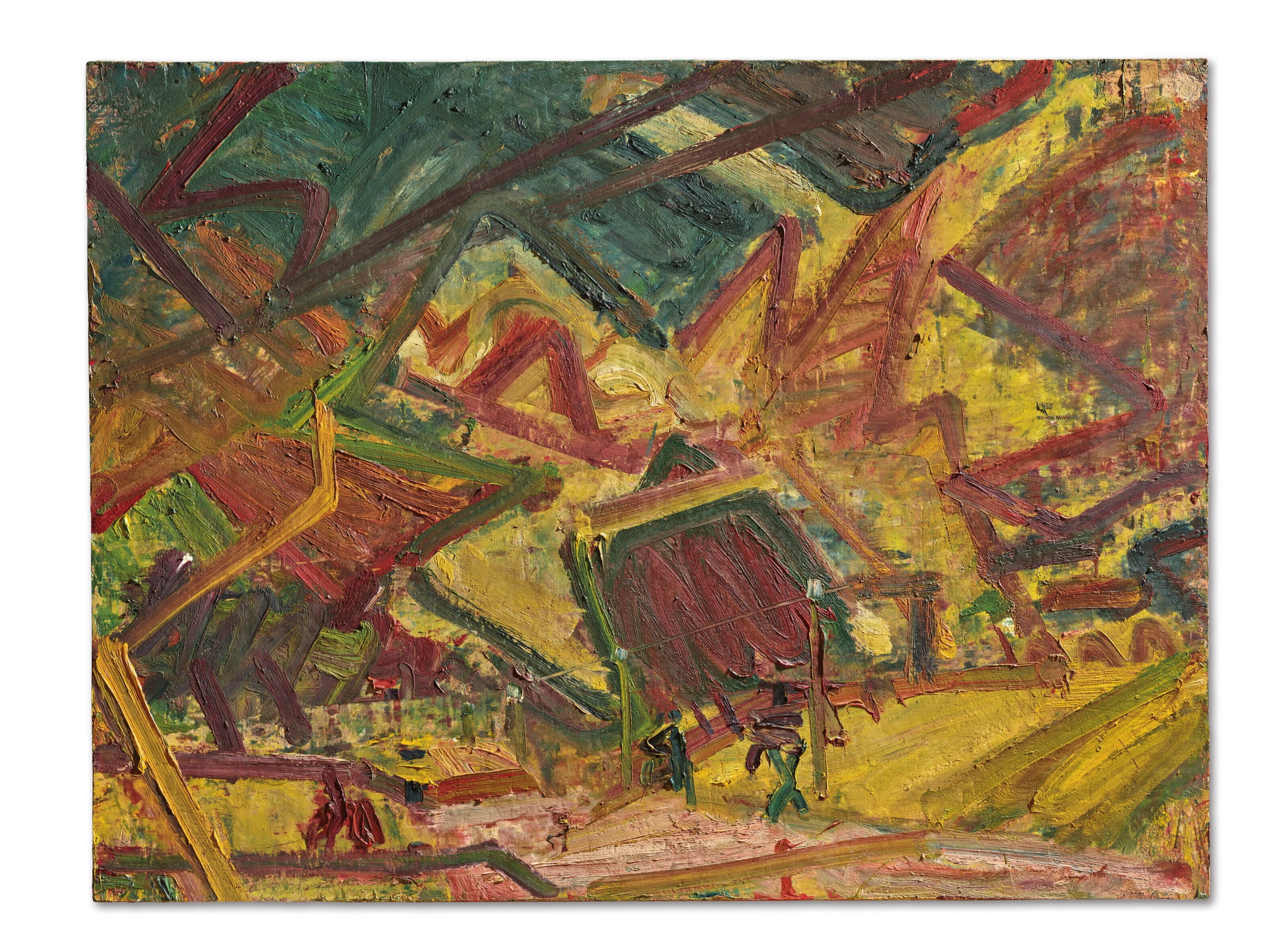 FRANK AUERBACH (B. 1931), Primrose Hill | Christie's