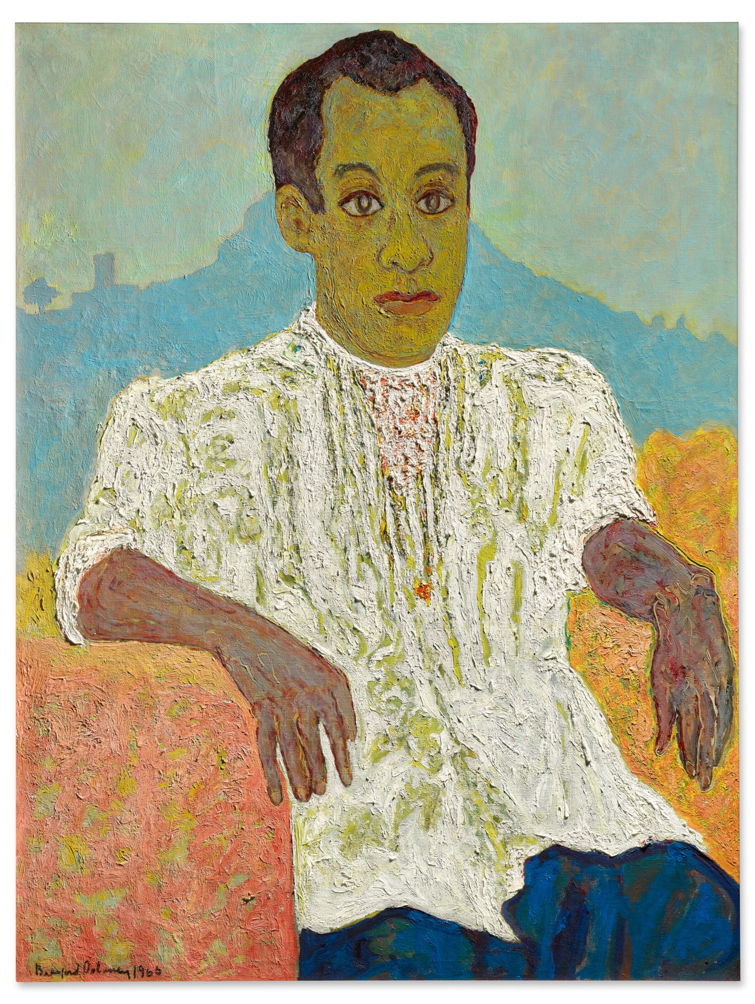 BEAUFORD DELANEY (1901-1979), James Baldwin | Christie's