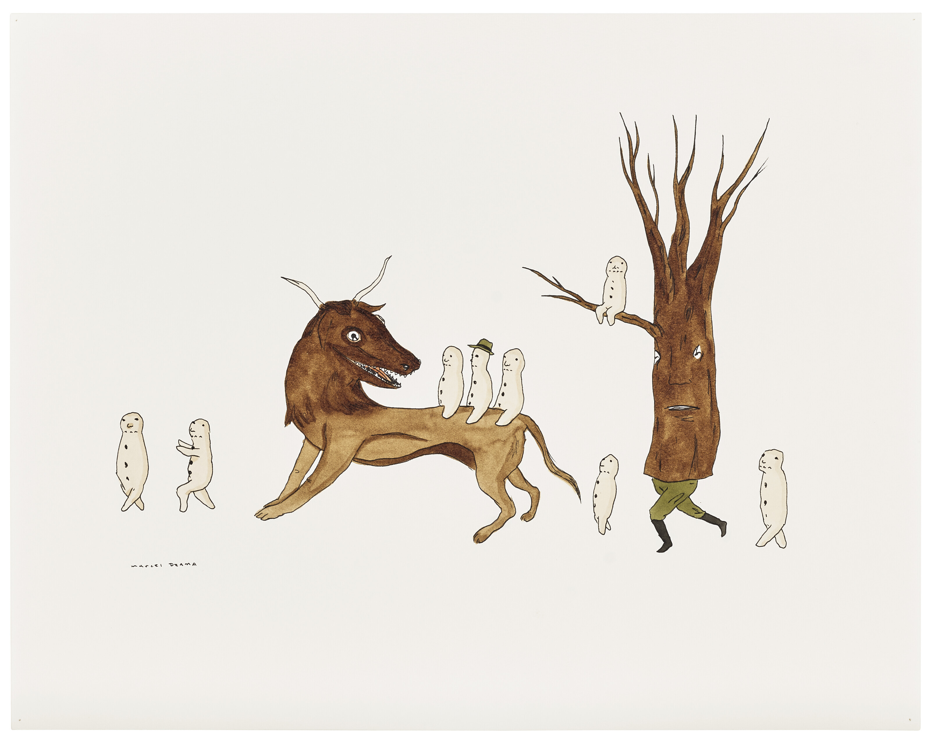 MARCEL DZAMA (B. 1974), Untitled | Christie’s