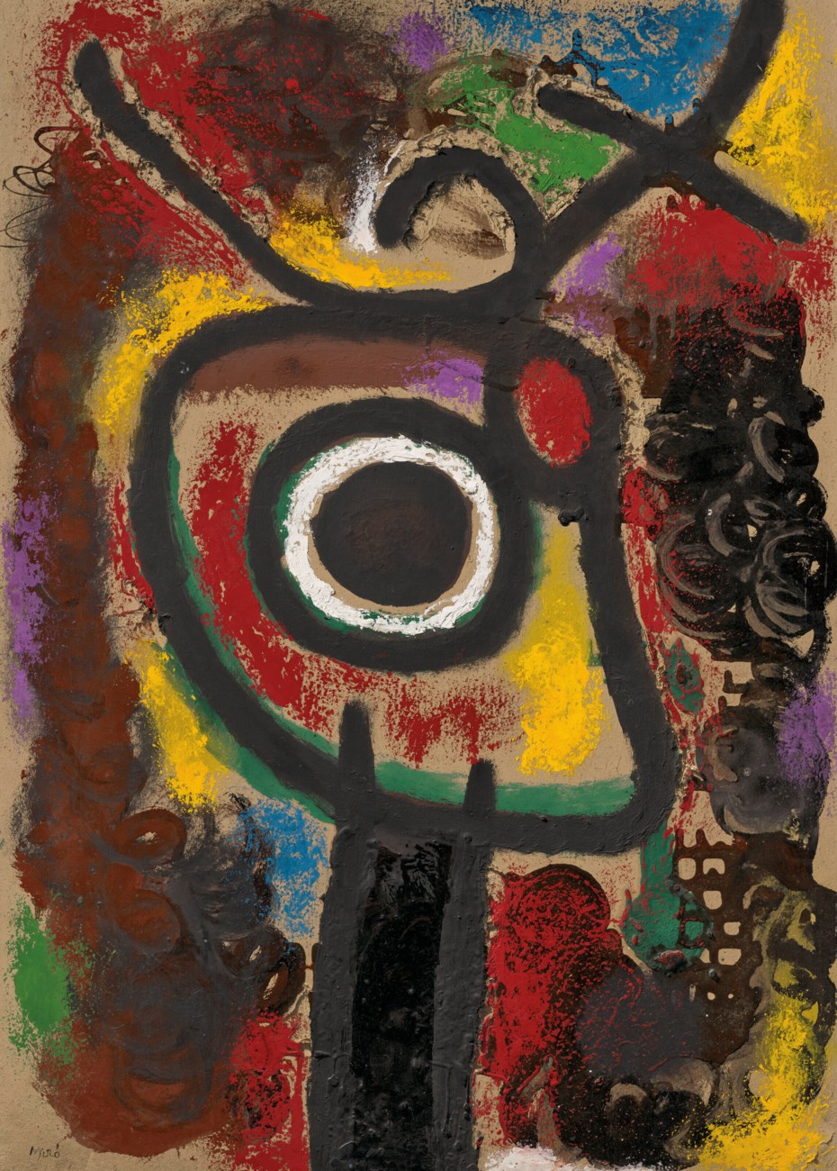 JOAN MIRÓ (1893-1983), Personnage et oiseau | Christie's