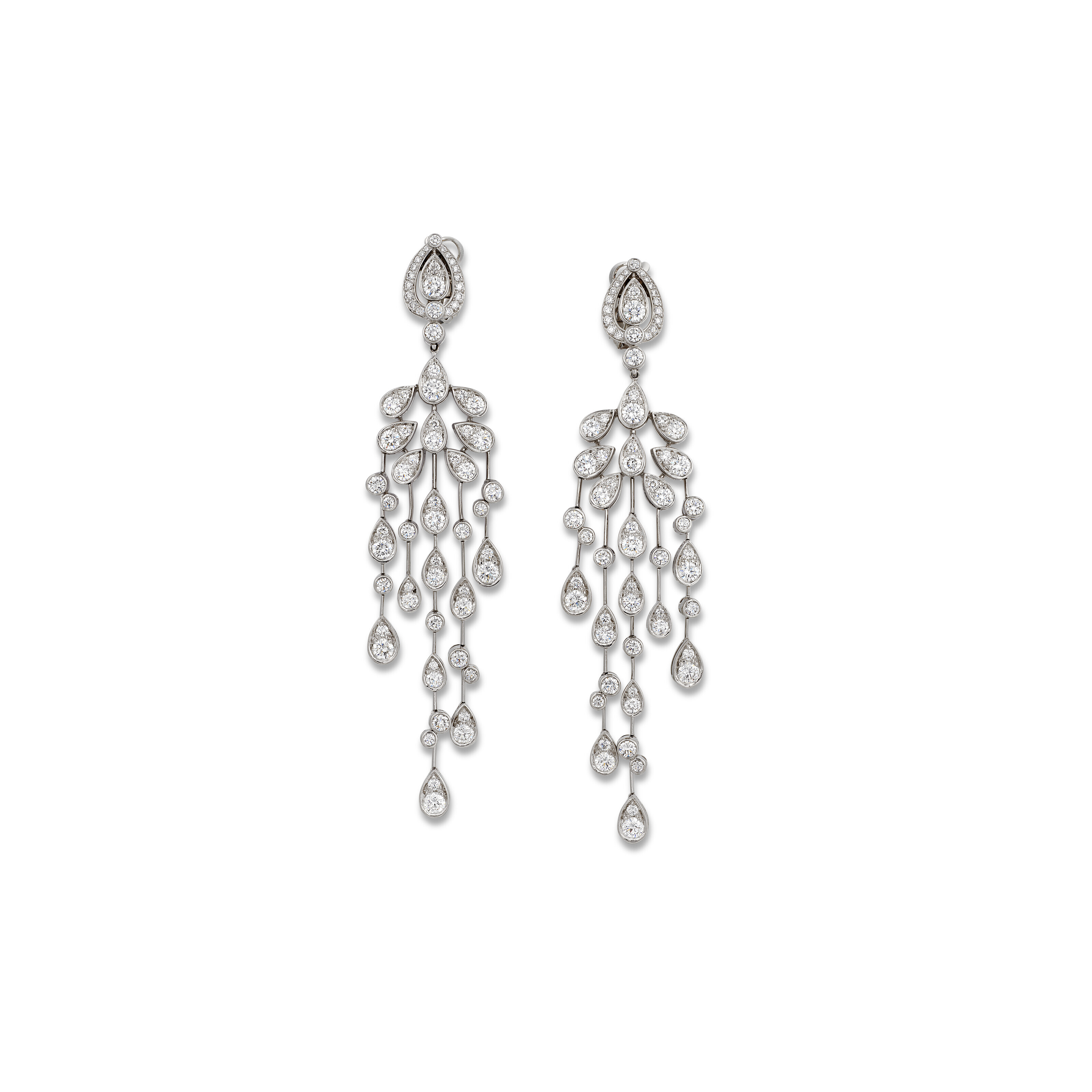 CARTIER DIAMOND EARRINGS, | Christie’s