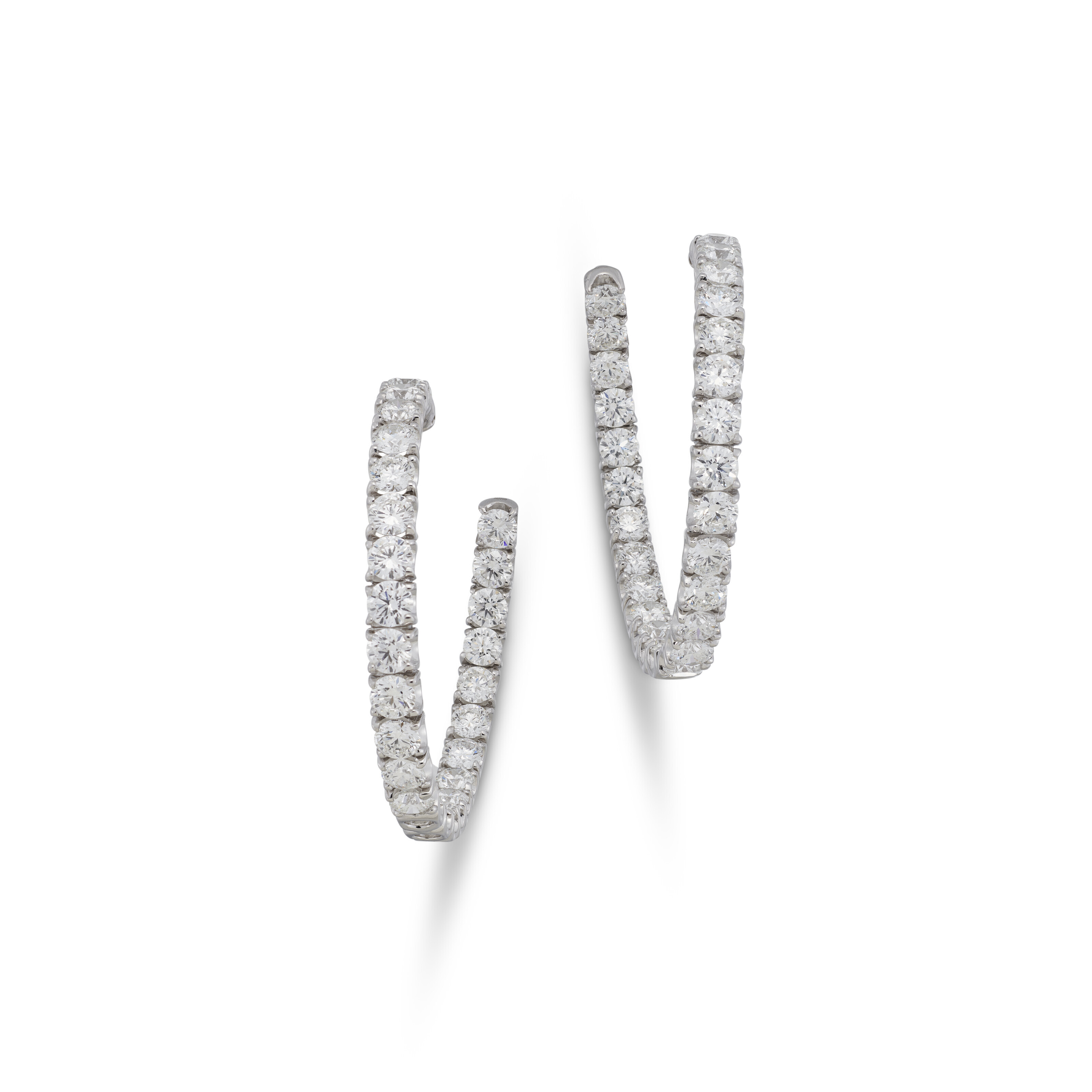GRAFF DIAMOND HOOP EARRINGS, | Christie’s