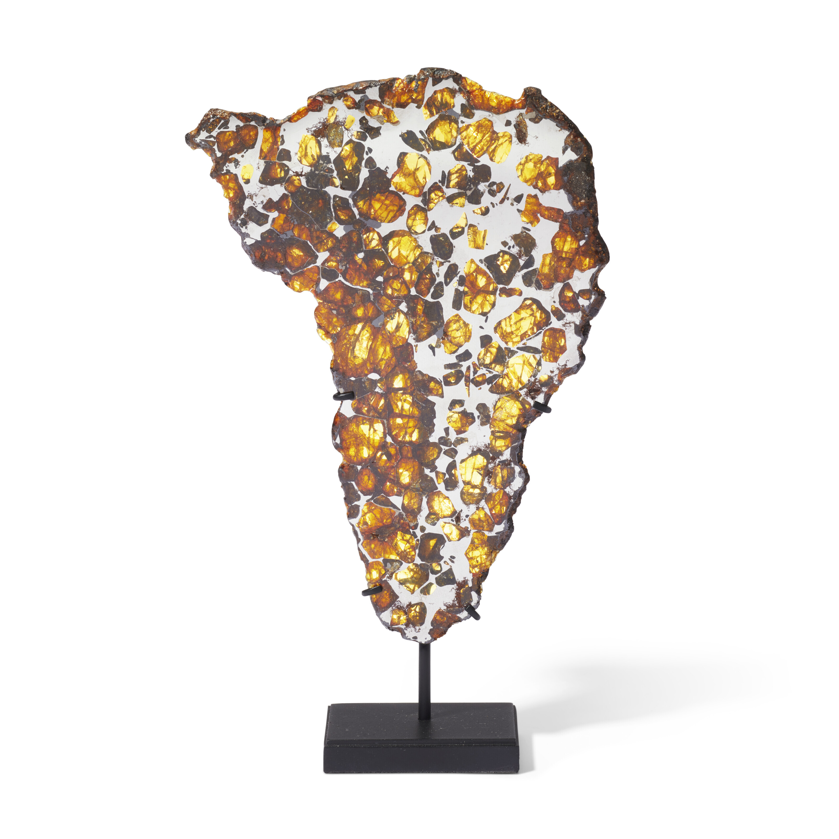 SLICE OF IMILAC METEORITE — MANTLE-CORE BOUNDARY OF AN ASTEROID ...