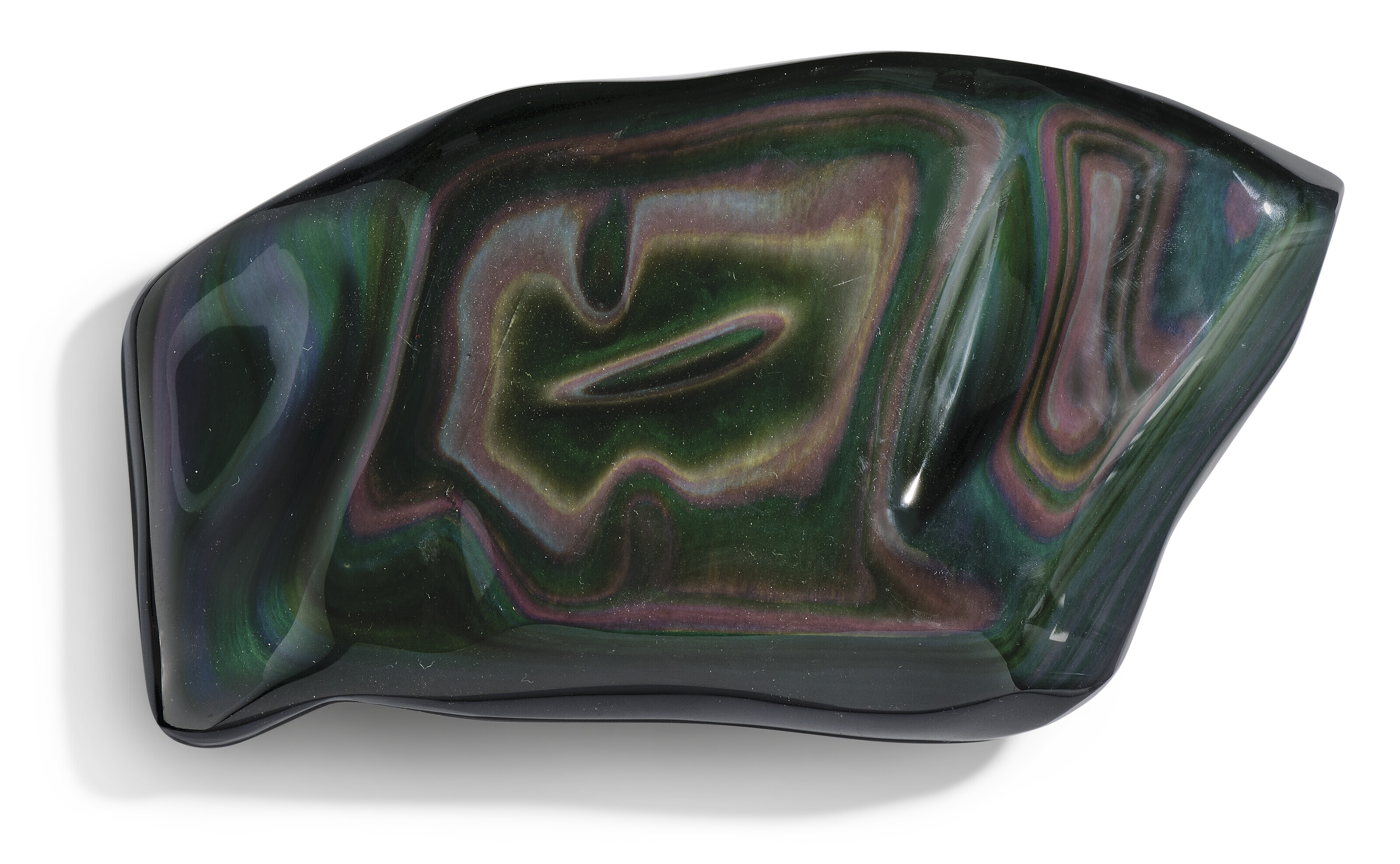 A SPECIMEN OF RAINBOW OBSIDIAN, MEXICO | Christie’s