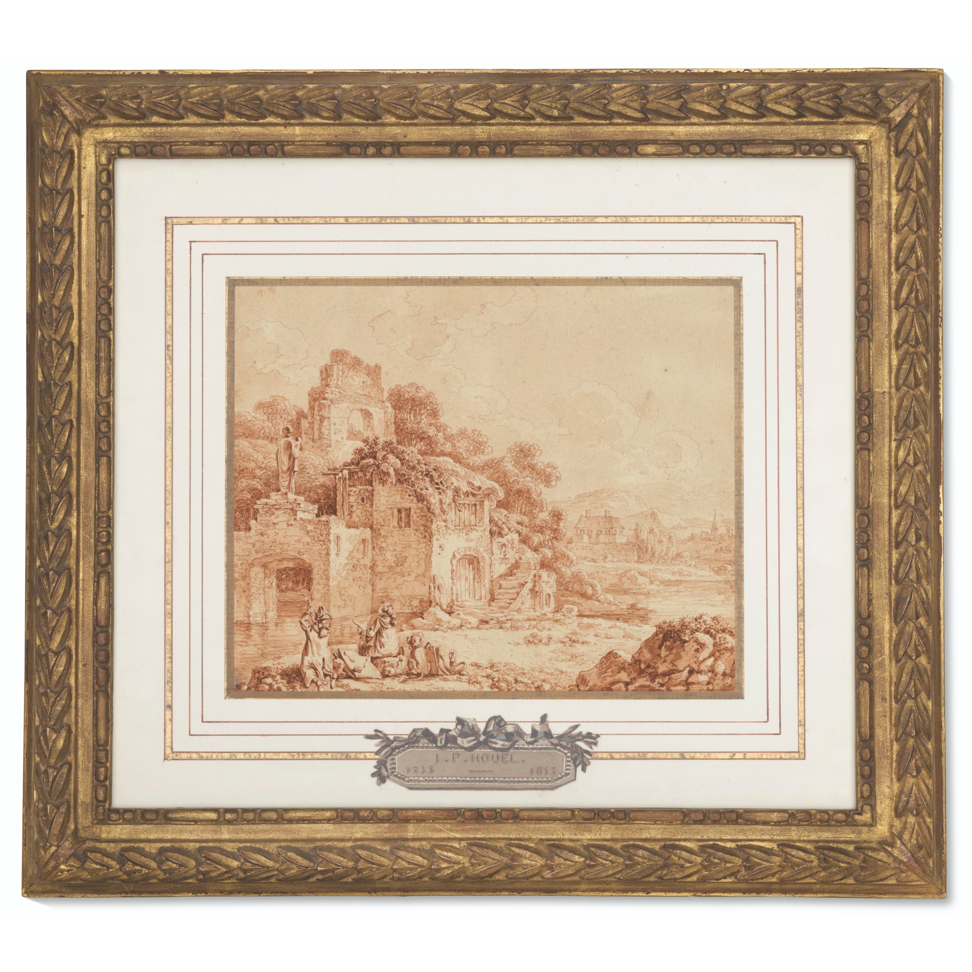 JEAN-PIERRE-LOUIS-LAURENT HOUËL (ROUEN 1735-1813 PARIS), An artist ...