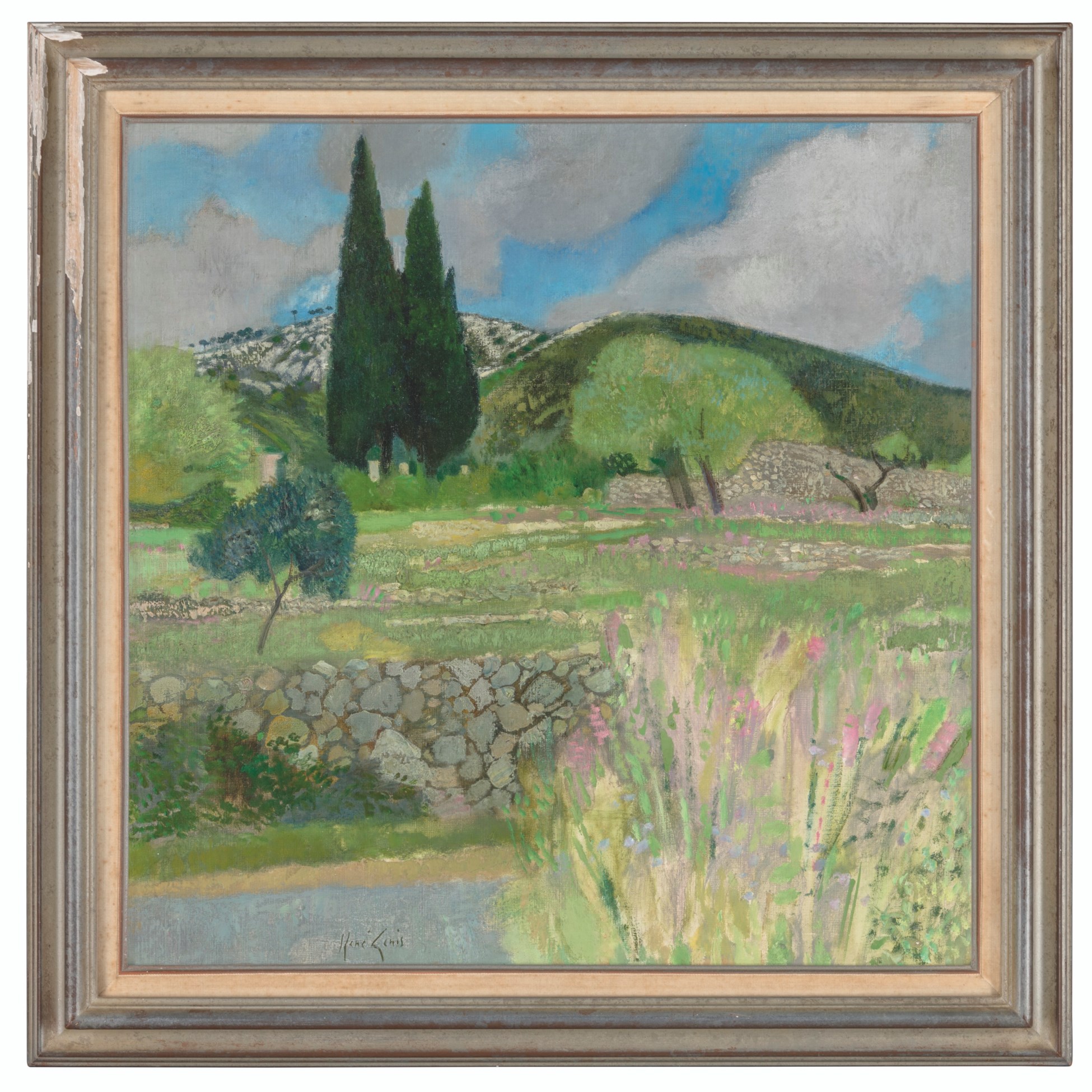 René Genis (1922-2004), Le mur de pierres sêches | Christie's