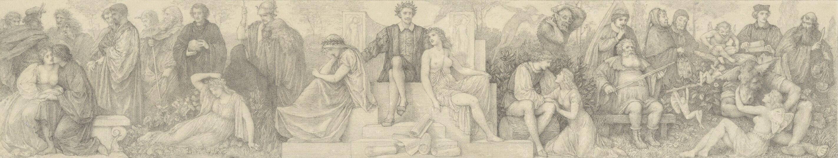 HENRY JAMES HOLIDAY (1839-1927), Characters from Shakespeare | Christie’s