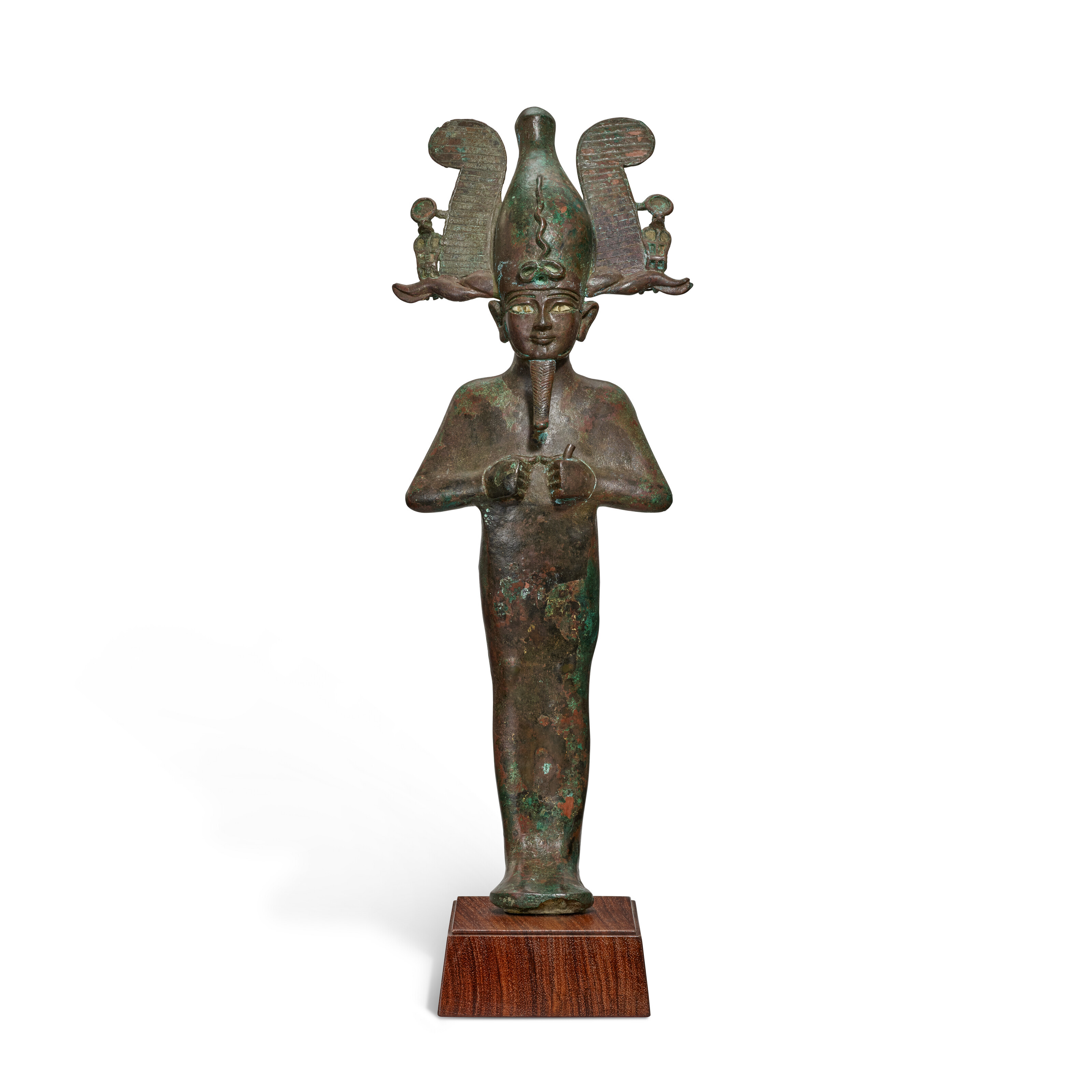 AN EGYPTIAN TERRACOTTA FEMALE FIGURE, MIDDLE KINGDOM, 12TH DYNASTY ...