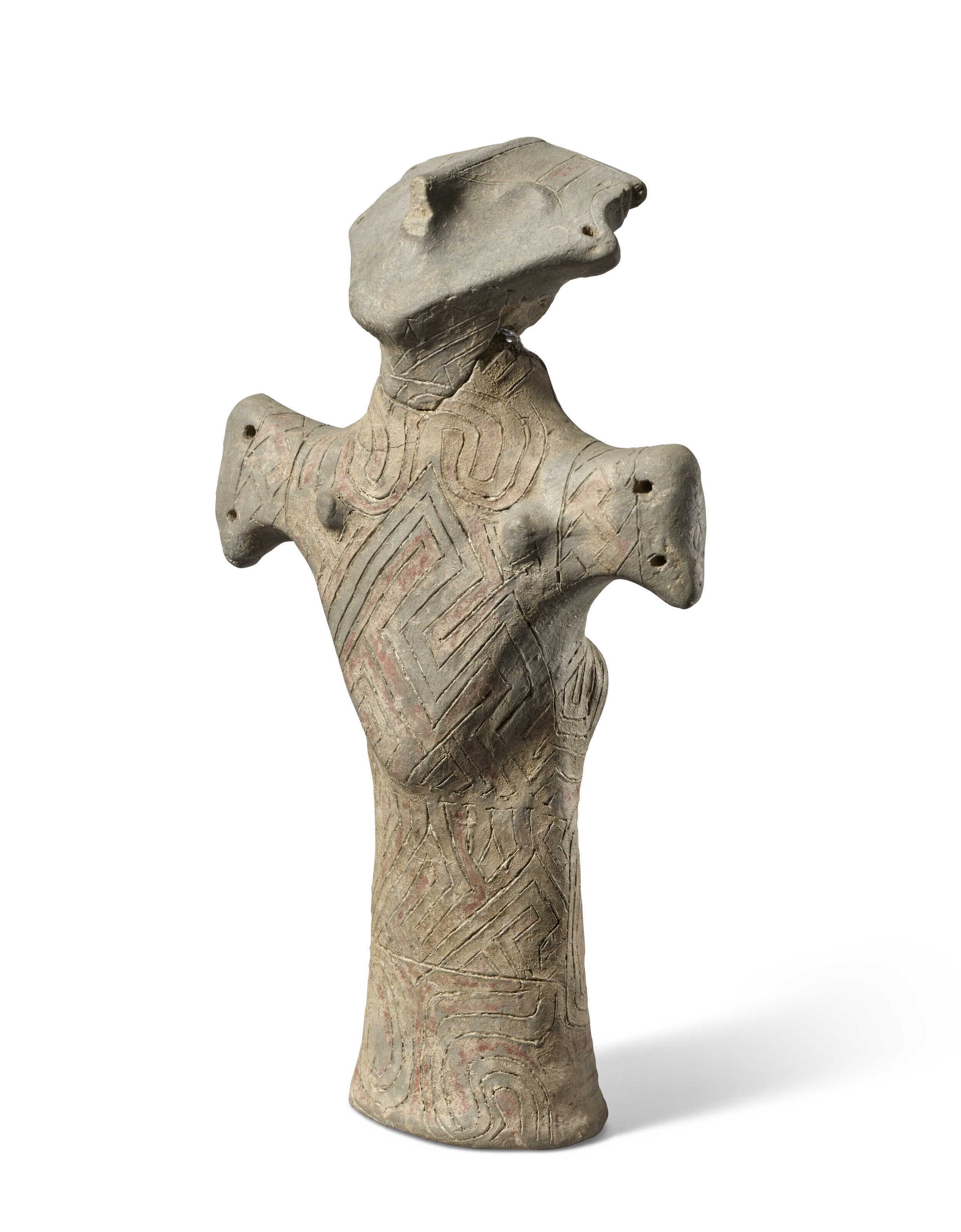 Neolithic Vinca Terracotta Figure