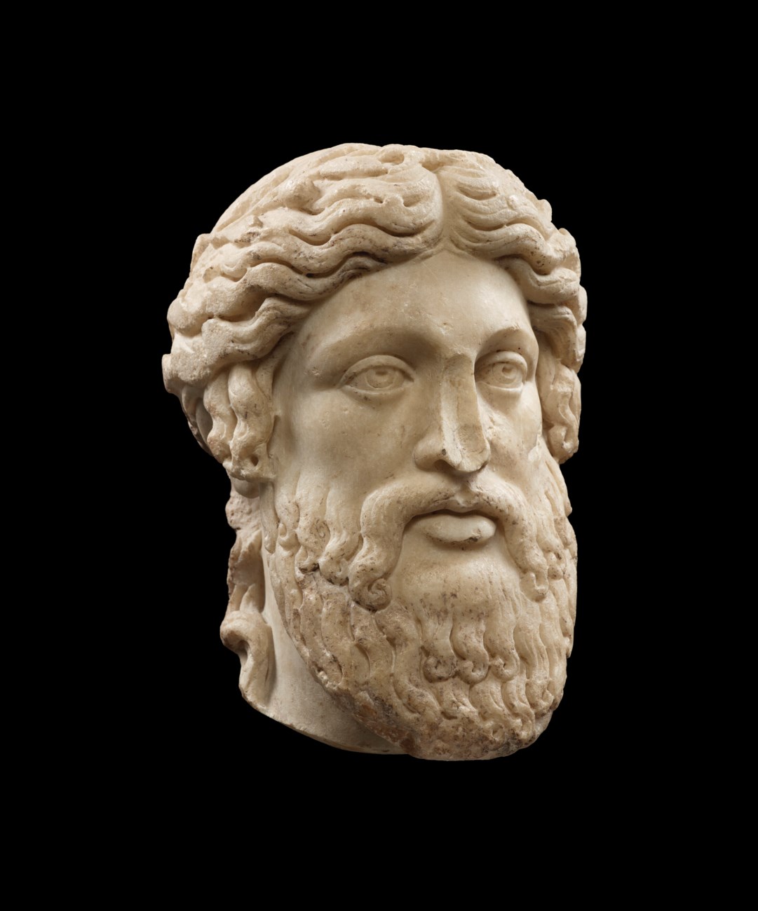 A ROMAN MARBLE HEAD OF BACCHUS, CIRCA 2ND CENTURY A.D. | Christie's