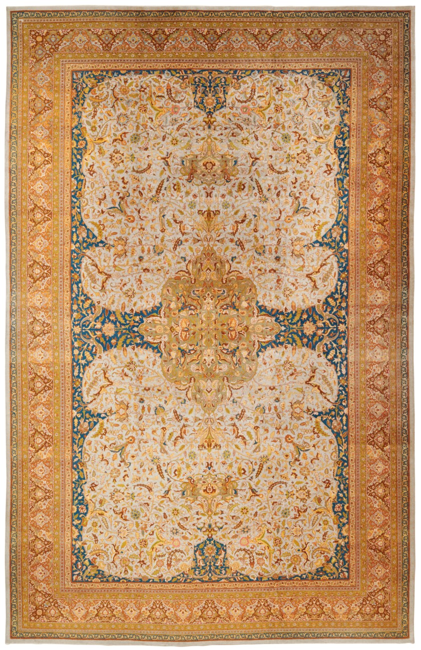 A TABRIZ CARPET, NORTH WEST PERSIA, CIRCA 1910 | Christie's