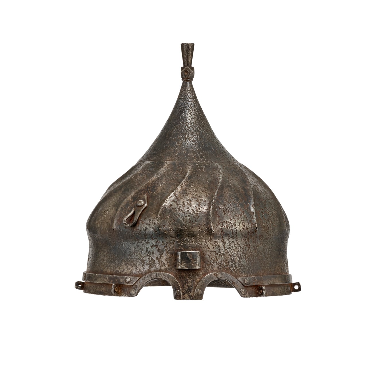 A STEEL TURBAN HELMET, WESTERN IRAN OR ANATOLIA, 15TH CENTURY | Christie's