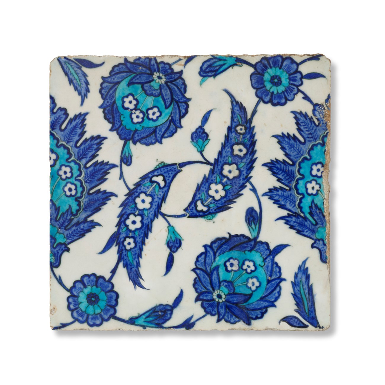 AN IZNIK POTTERY TILE, OTTOMAN TURKEY, CIRCA 1560 | Christie's