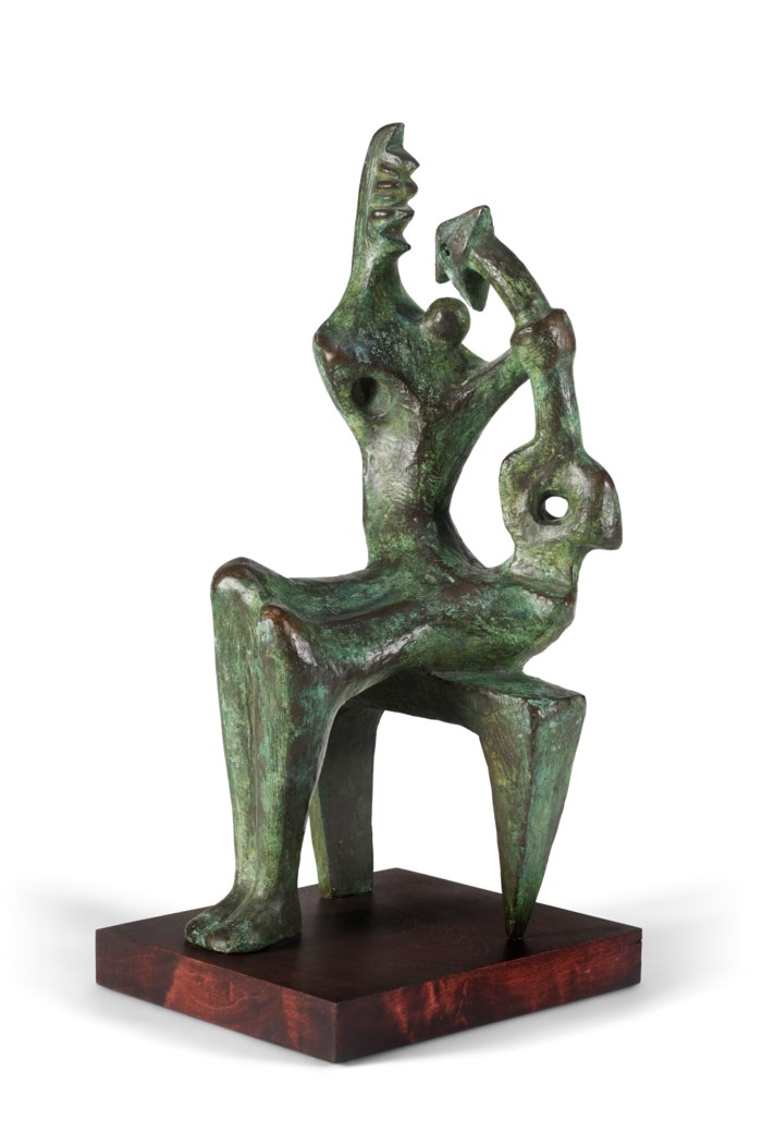 HENRY MOORE, O.M., C.H. (1898-1986), Mother and Child | Christie's