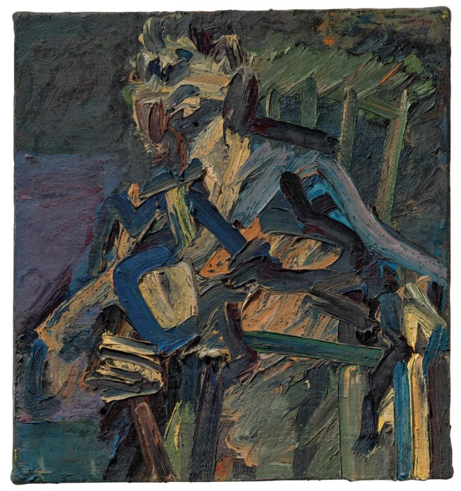 FRANK AUERBACH (B. 1931), J.Y.M. Seated | Christie's