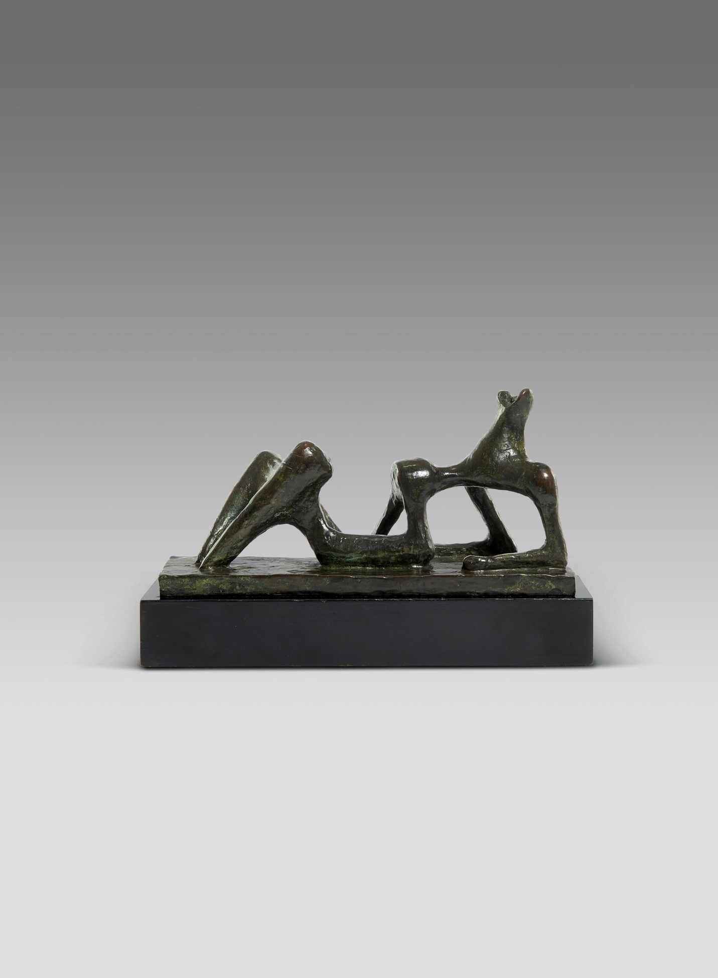 HENRY MOORE, O.M., C.H. (1898-1986), Small Maquette No. 2 for Reclining ...