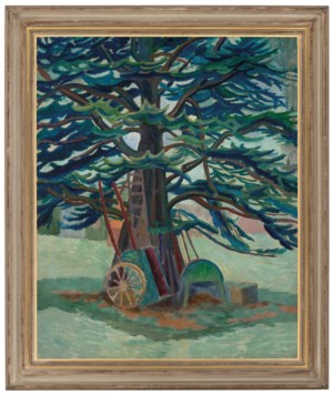 DORA CARRINGTON (1893-1932), The Cedar Tree at Tidmarsh | Christie's