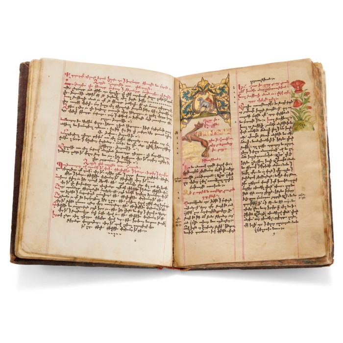 Anonymous Armenian artist, Four Commentaries on King Solomon’s Song of ...