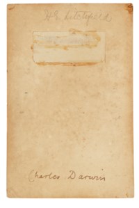 [DARWIN, Charles (1809-1882)] – Leonard Darwin (1850-1943), Portrait ...