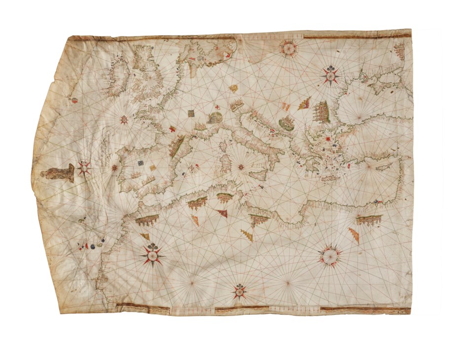 MAGGIOLO, Giovanni Antonio (d. before 1600), [Portolan chart of Europe ...
