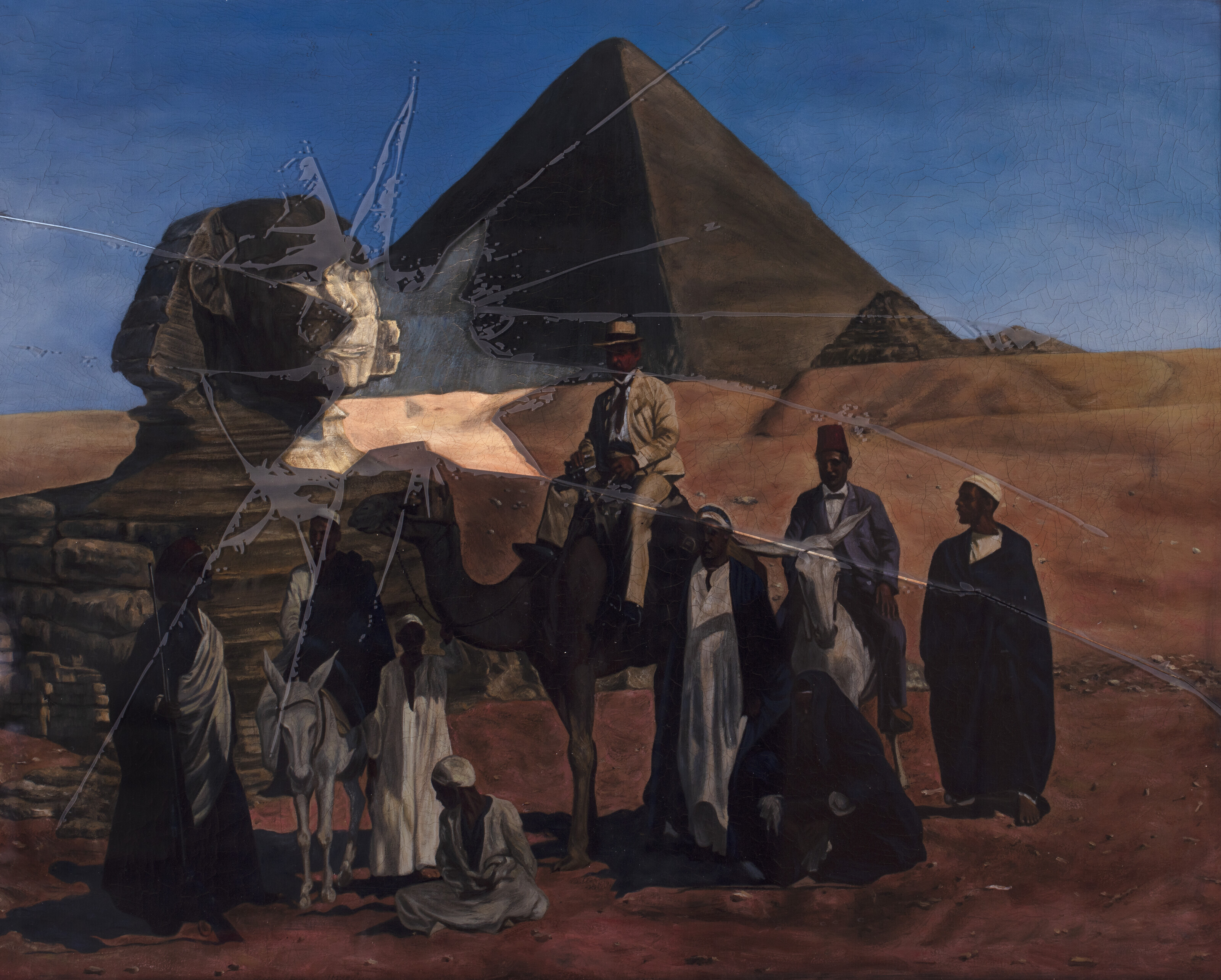 Ali Cherri (Lebanese, b. 1976), Egyptology 2 (in search of the pharaohs ...