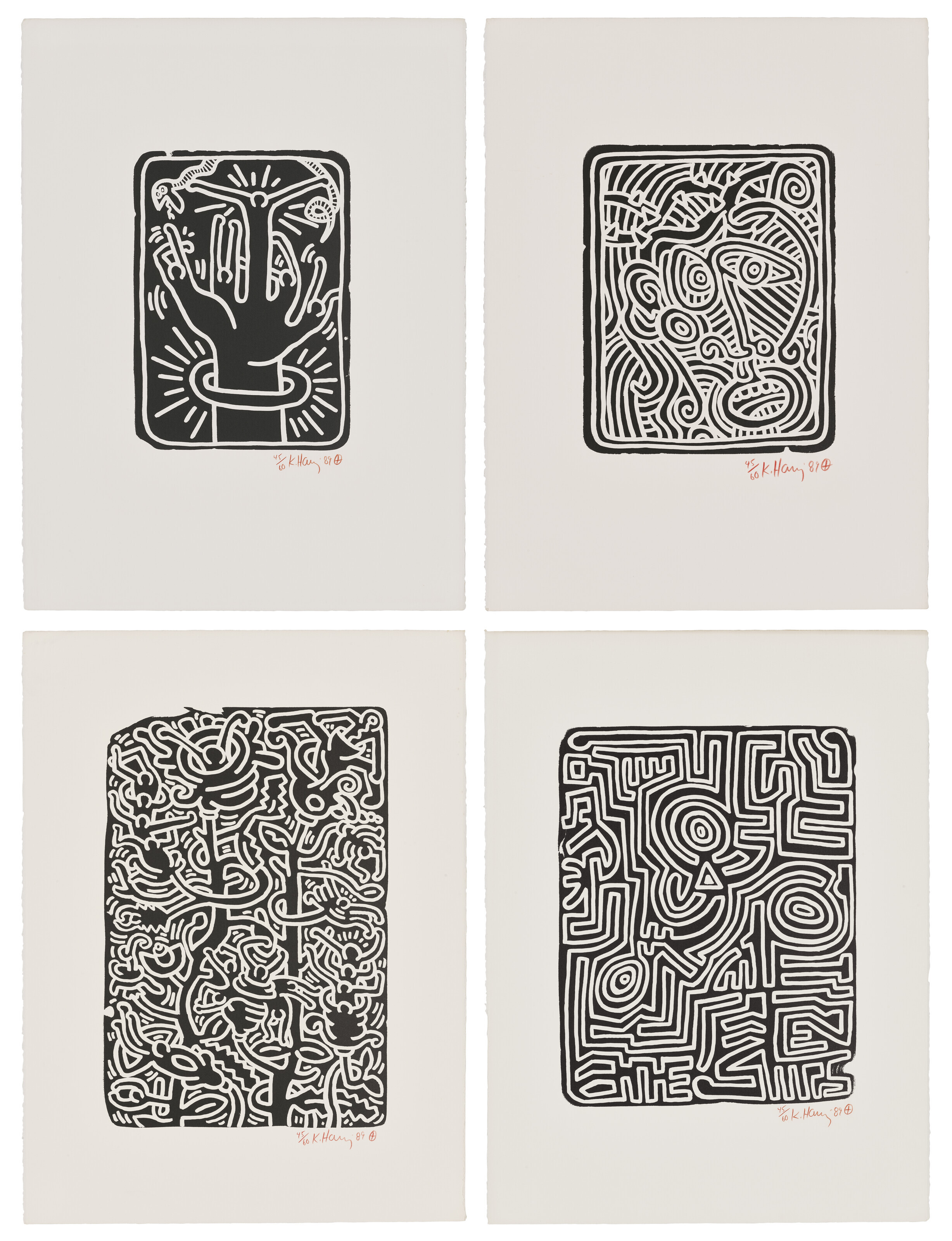 KEITH HARING (1958-1990), Stones | Christie’s