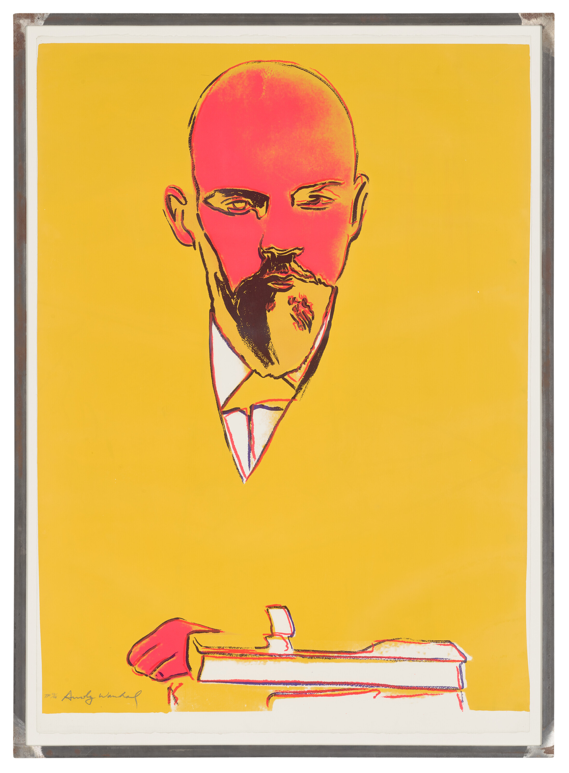 andy warhol lenin