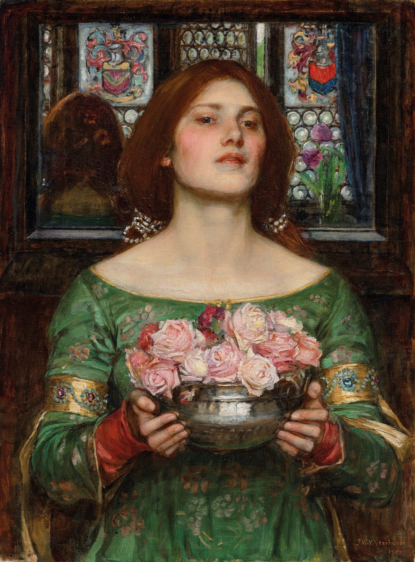 JOHN WILLIAM WATERHOUSE, R.A., R.I. (BRITISH, 1849-1917), Gather Ye ...