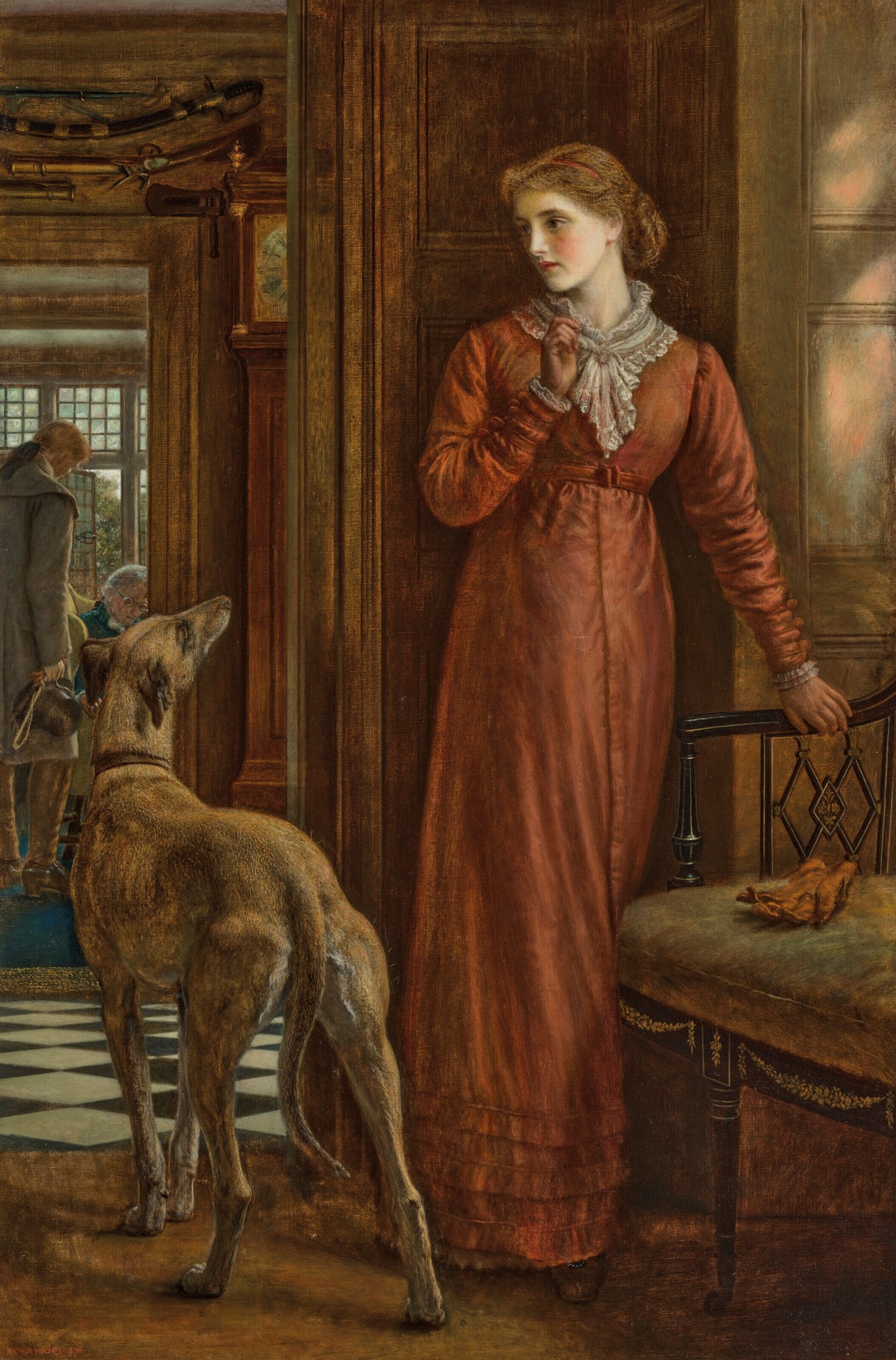 ARTHUR HUGHES (BRITISH, 1830-1915), Uncertainty | Christie's