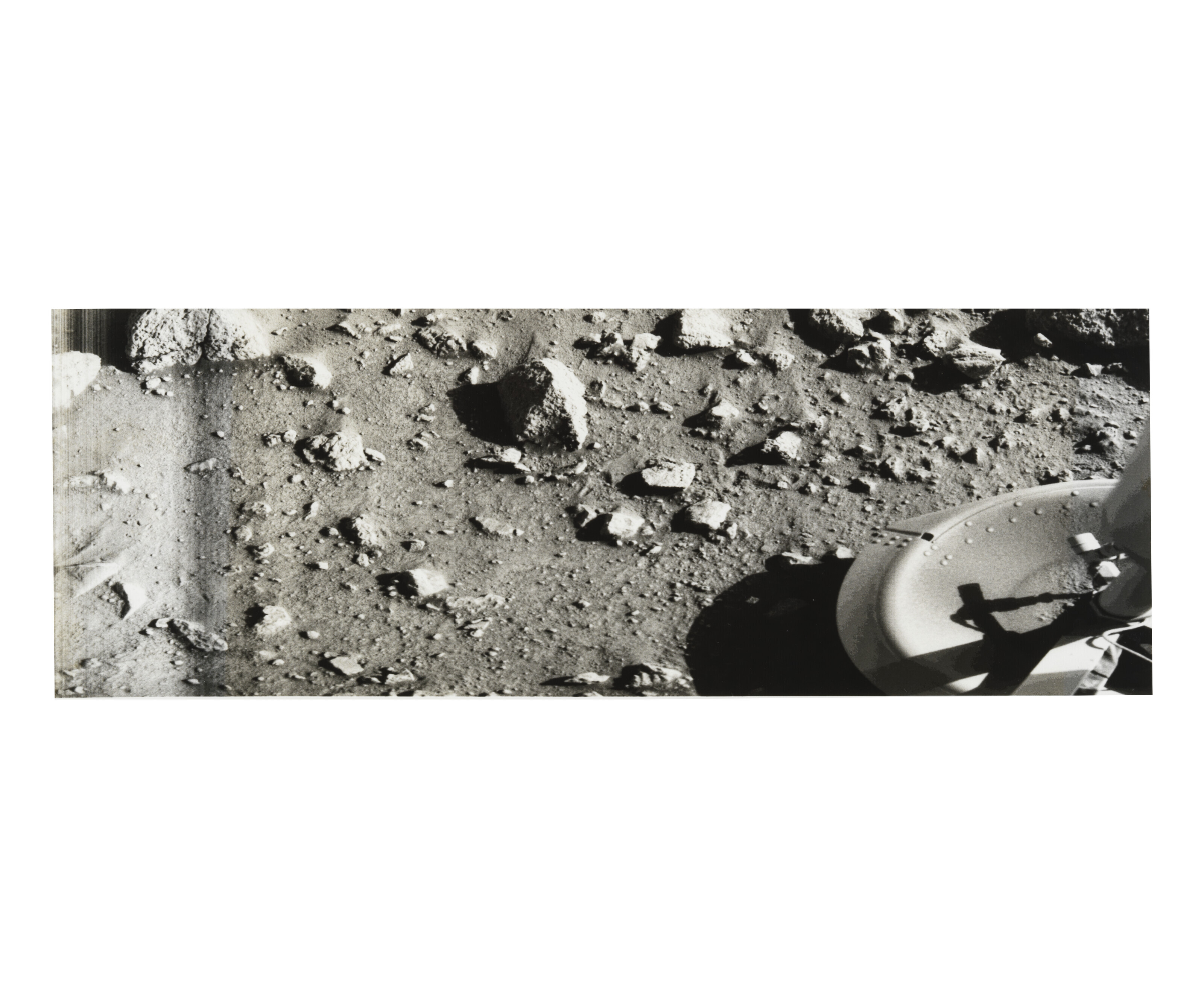 first picture from mars surface